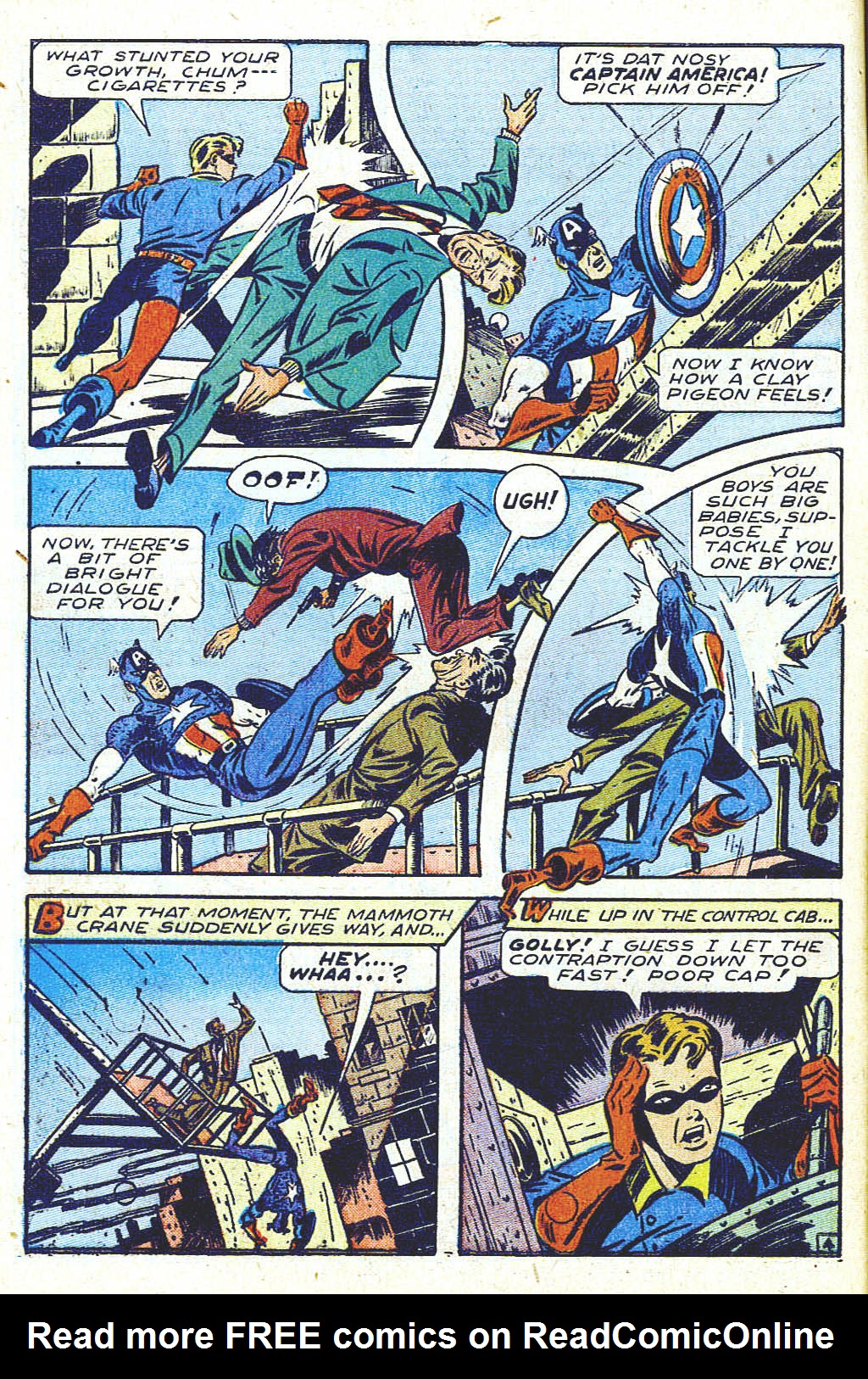 Read online Captain America Comics comic - Issue #54