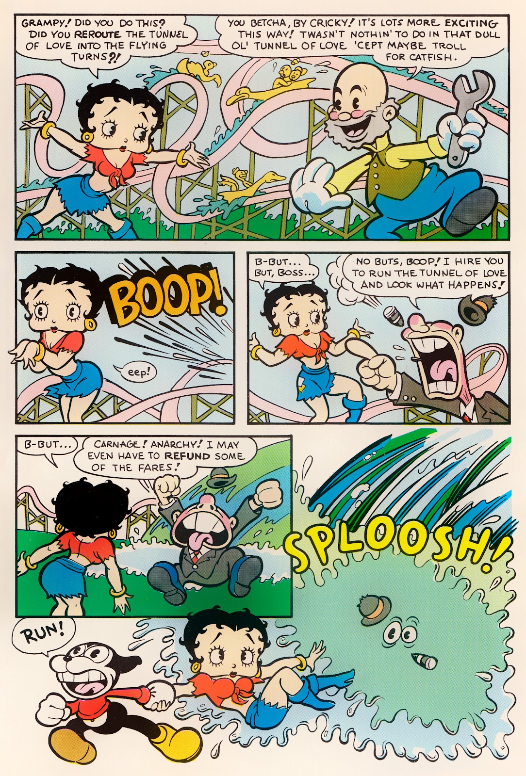 Read online Betty Boop's Big Break comic - Issue # Full