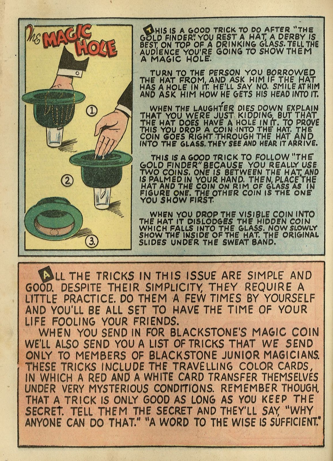 Read online Super-Magician Comics comic - Issue #1