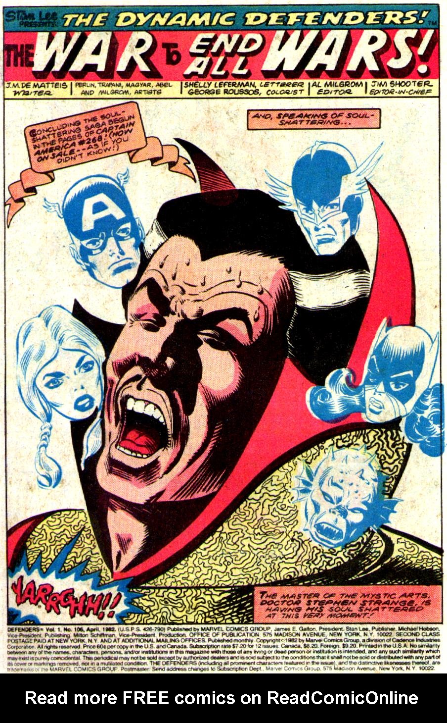 Defenders v1 106 - Read All Comics Online