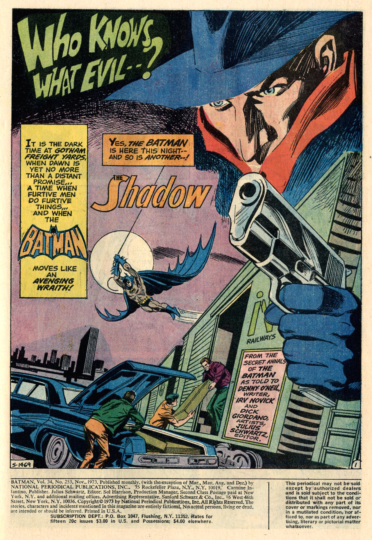 Read online Batman (1940) comic - Issue #253