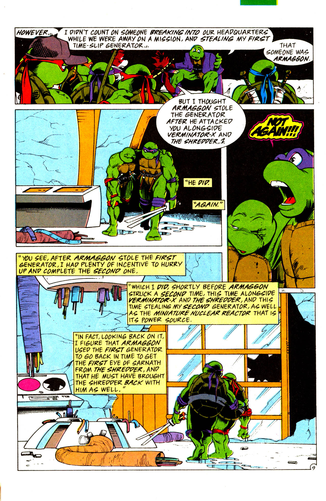 Read online Teenage Mutant Ninja Turtles Adventures (1989) comic ...