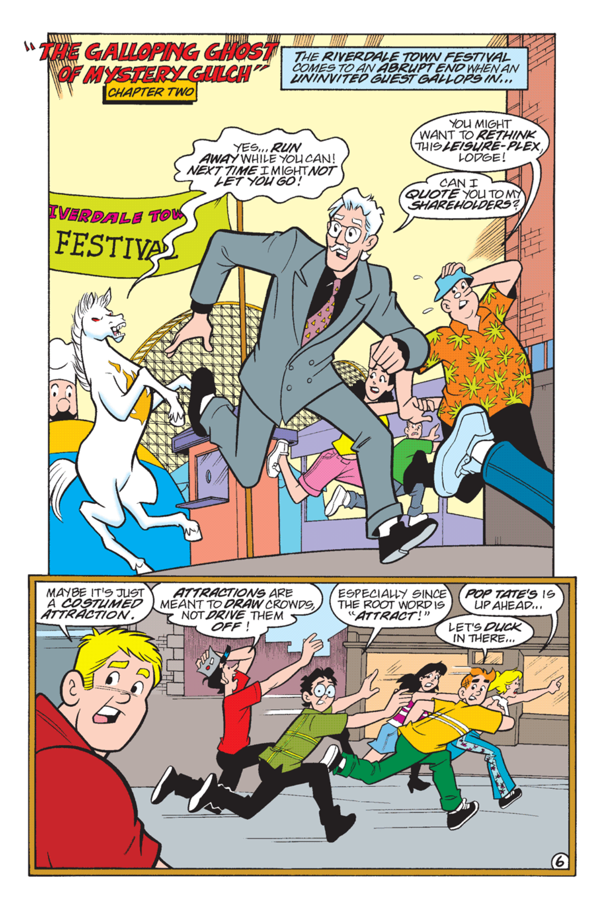 Read online Archie's Weird Mysteries comic - Issue #23