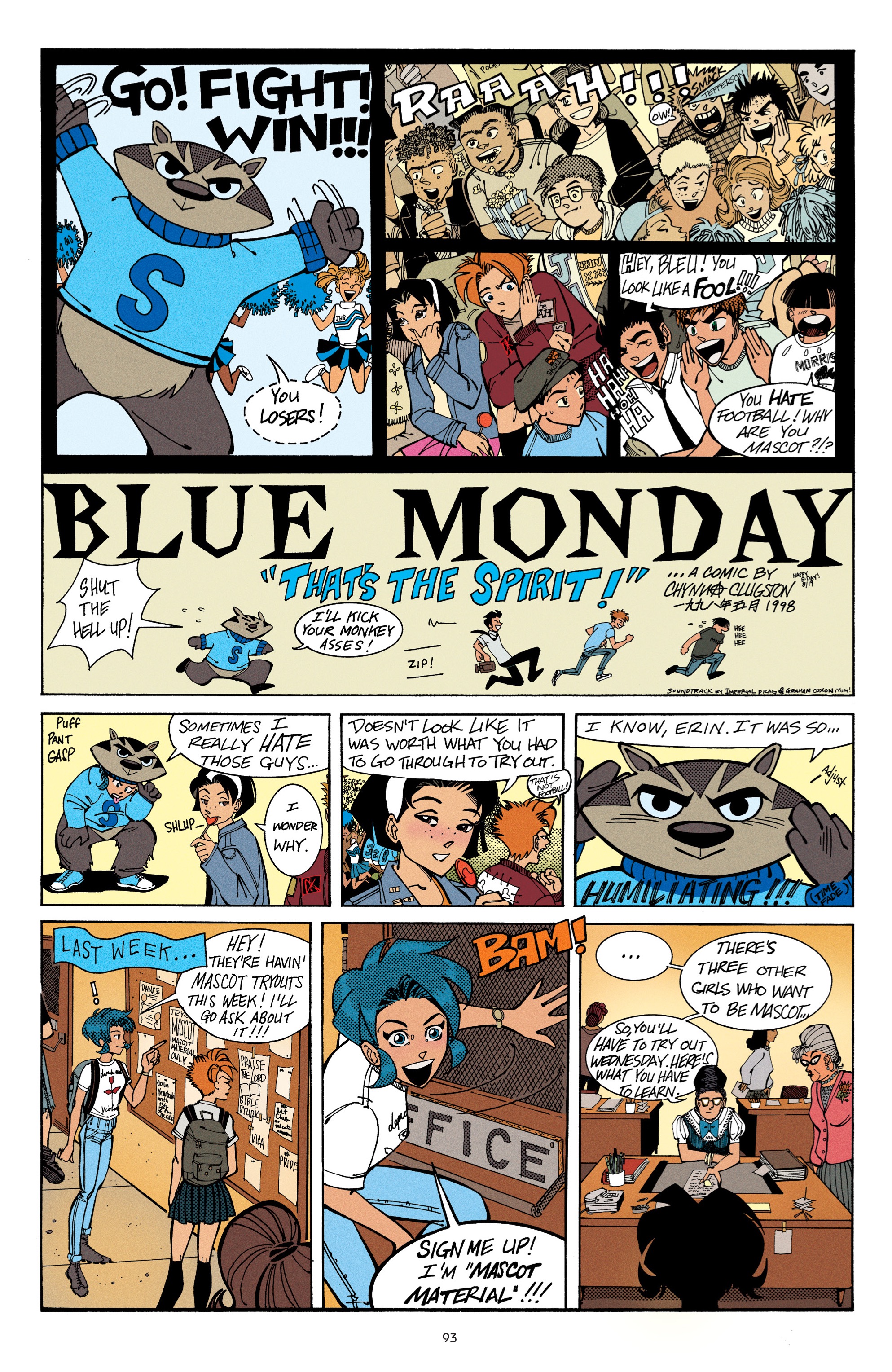 Read online Blue Monday comic - Issue # TPB 1