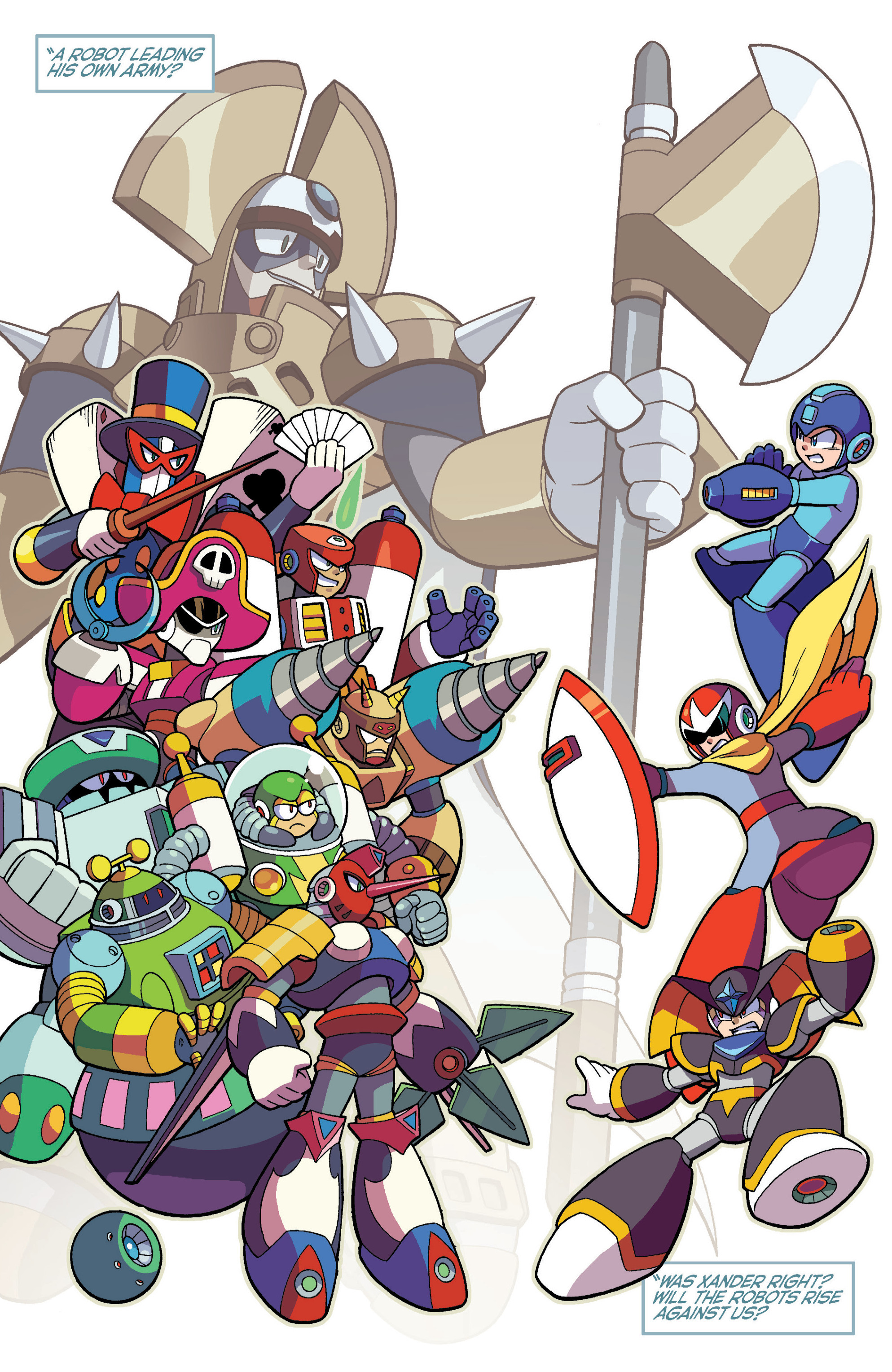 Read online Mega Man comic - Issue #55