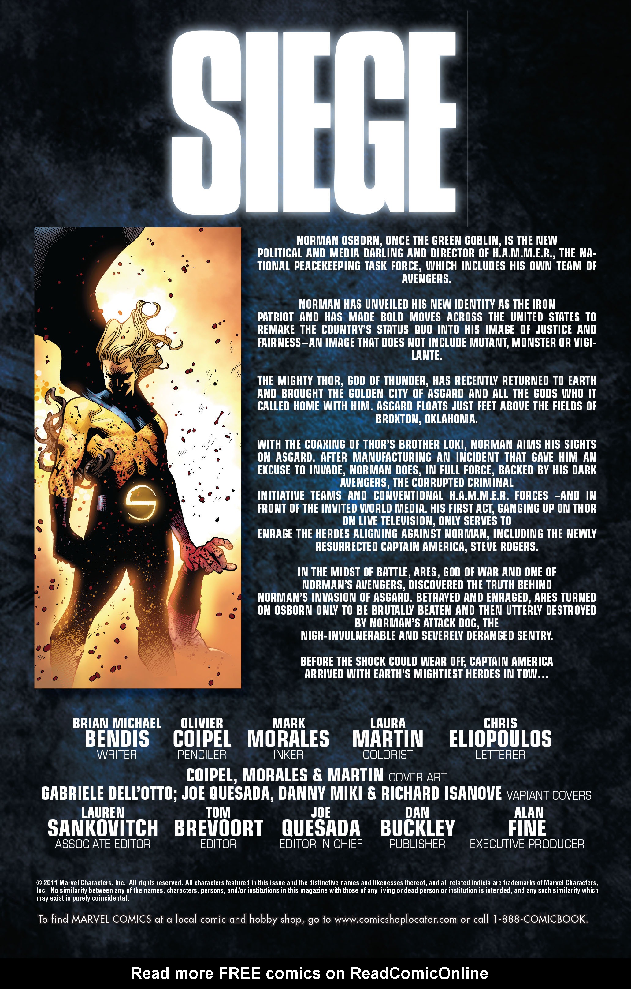 Read online Siege (2010) comic - Issue #3