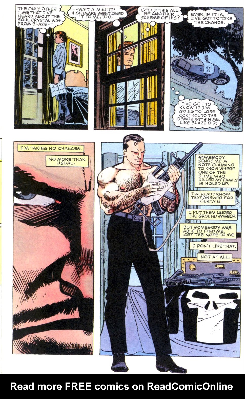 Read online Ghost Rider; Wolverine; Punisher: Hearts of Darkness comic ...