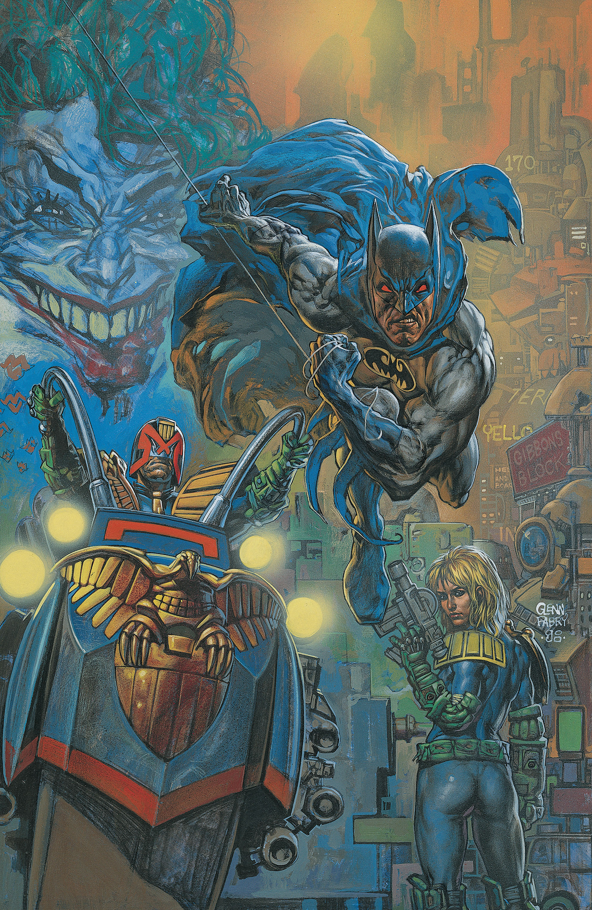 Read online Batman/Judge Dredd Collection comic - Issue # TPB (Part 2)