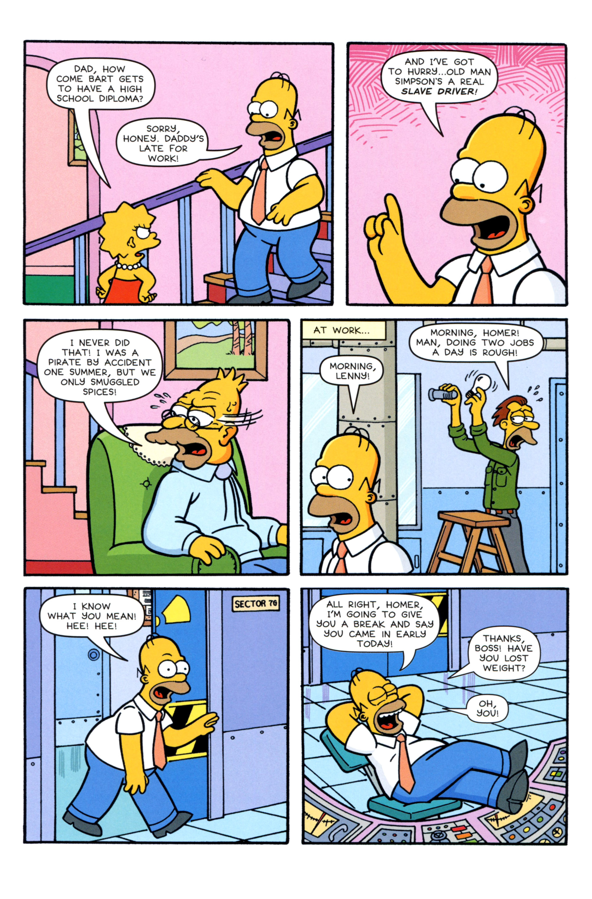 Read online Simpsons Comics comic - Issue #202
