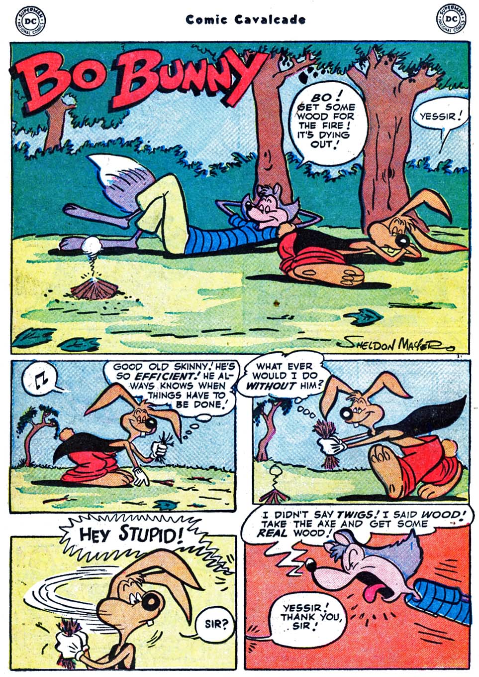 Read online Comic Cavalcade comic - Issue #57