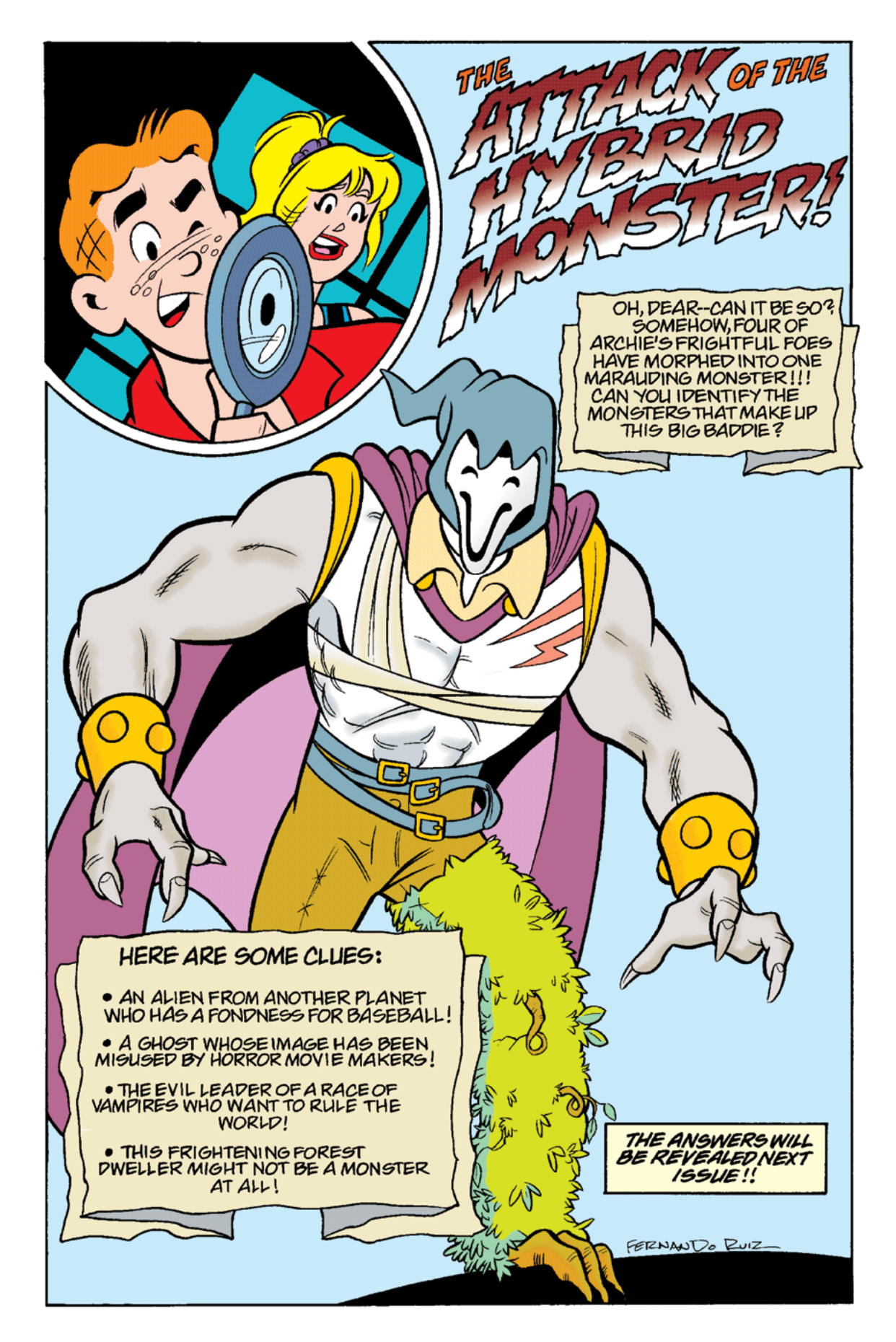 Read online Archie's Weird Mysteries comic - Issue #19