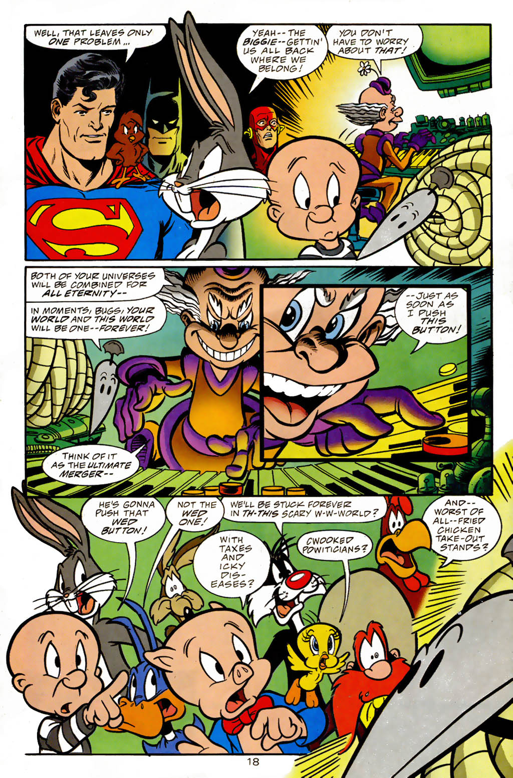 Read online Superman & Bugs Bunny comic - Issue #4