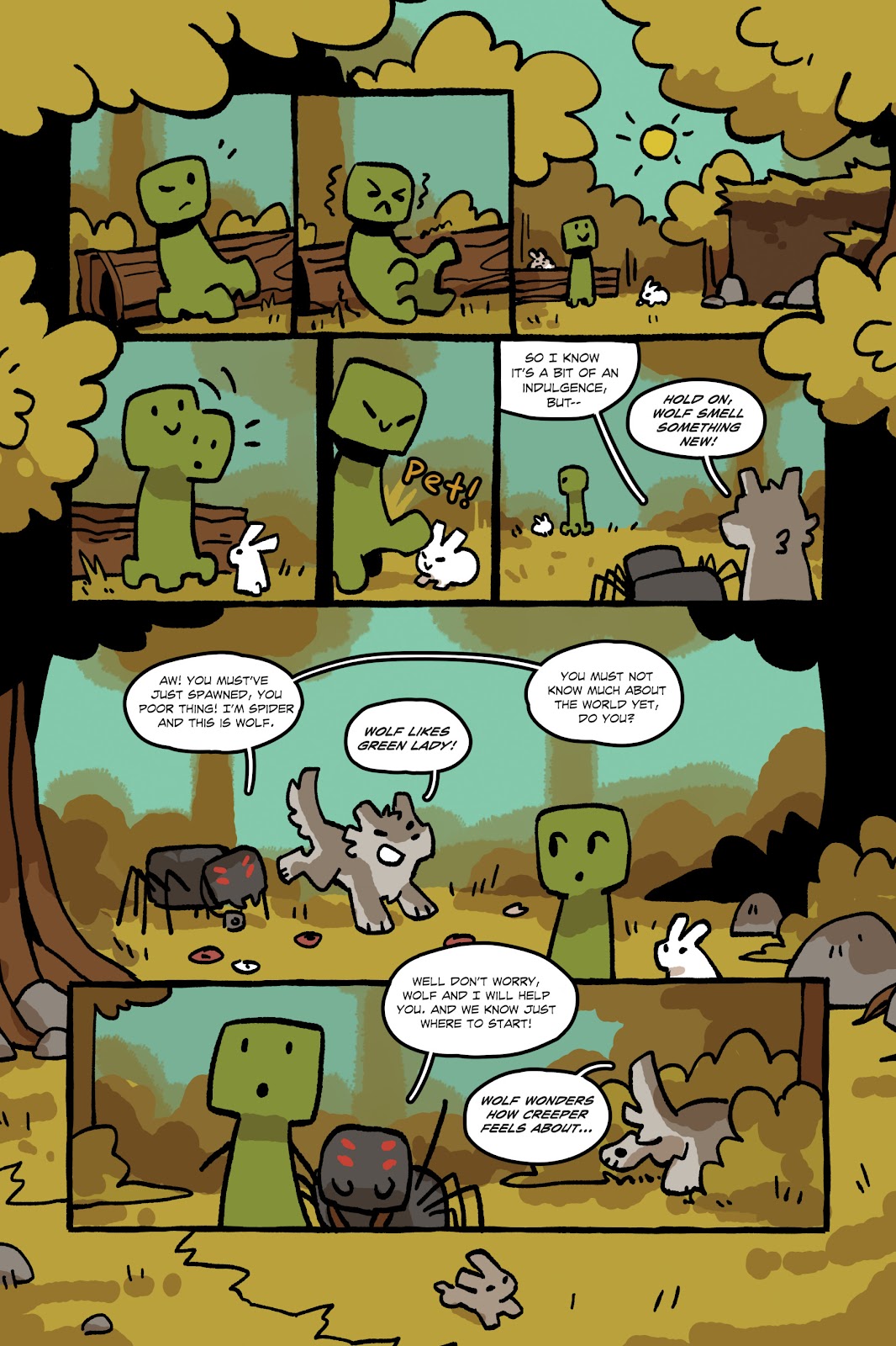 Read online Minecraft: Stories From the Overworld comic - Issue # TPB