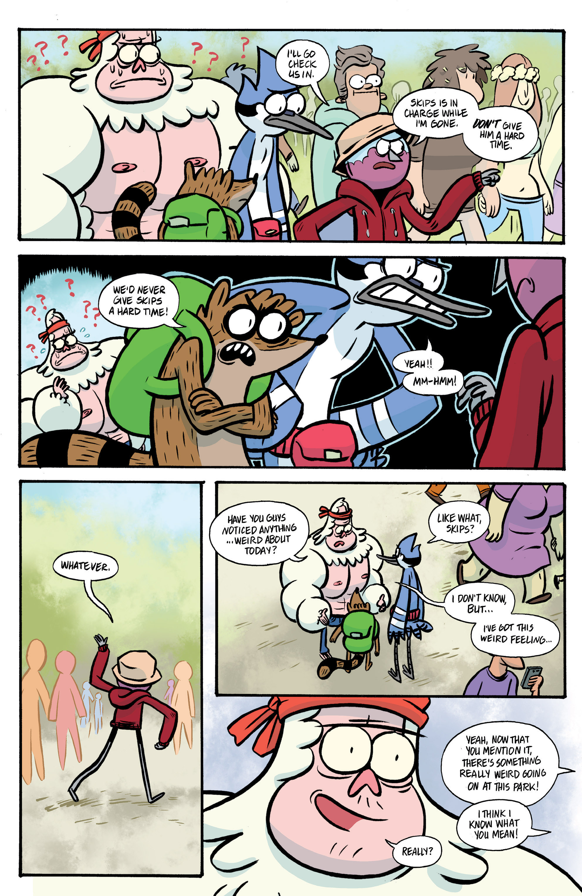 Read online Regular Show: Skips comic - Issue #2