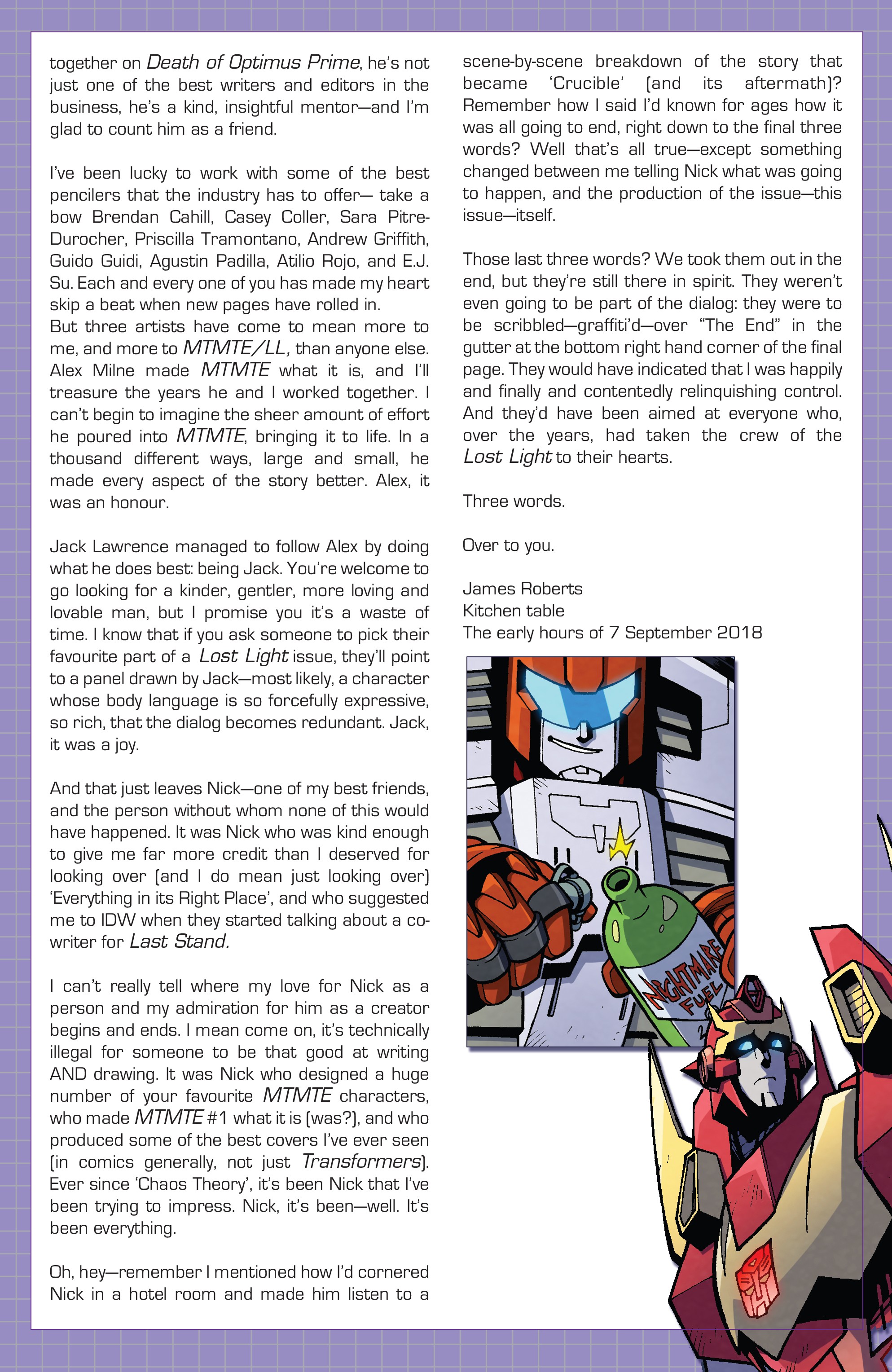 Read online The Transformers: Lost Light comic - Issue #25