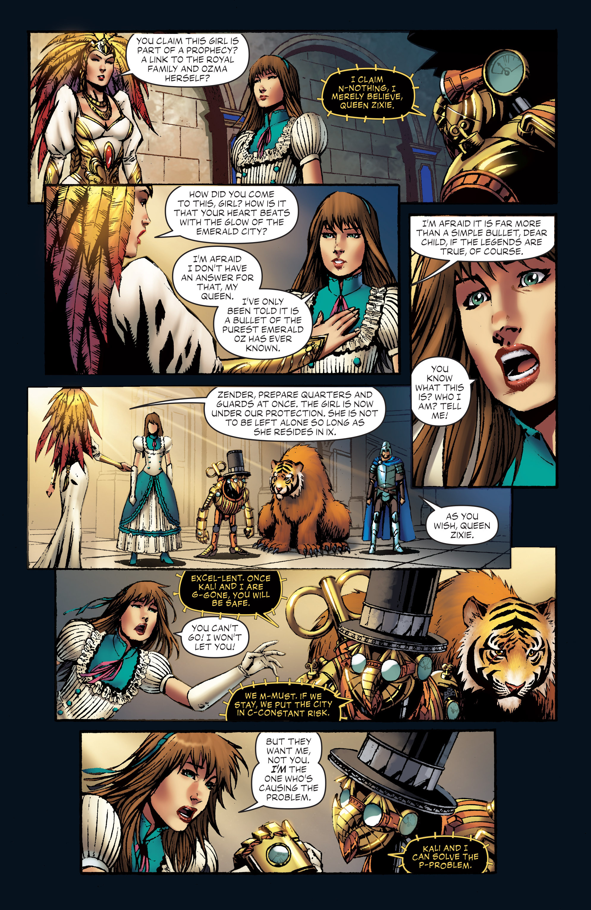 Read online Legends of Oz: Tik-Tok and the Kalidah comic - Issue #3