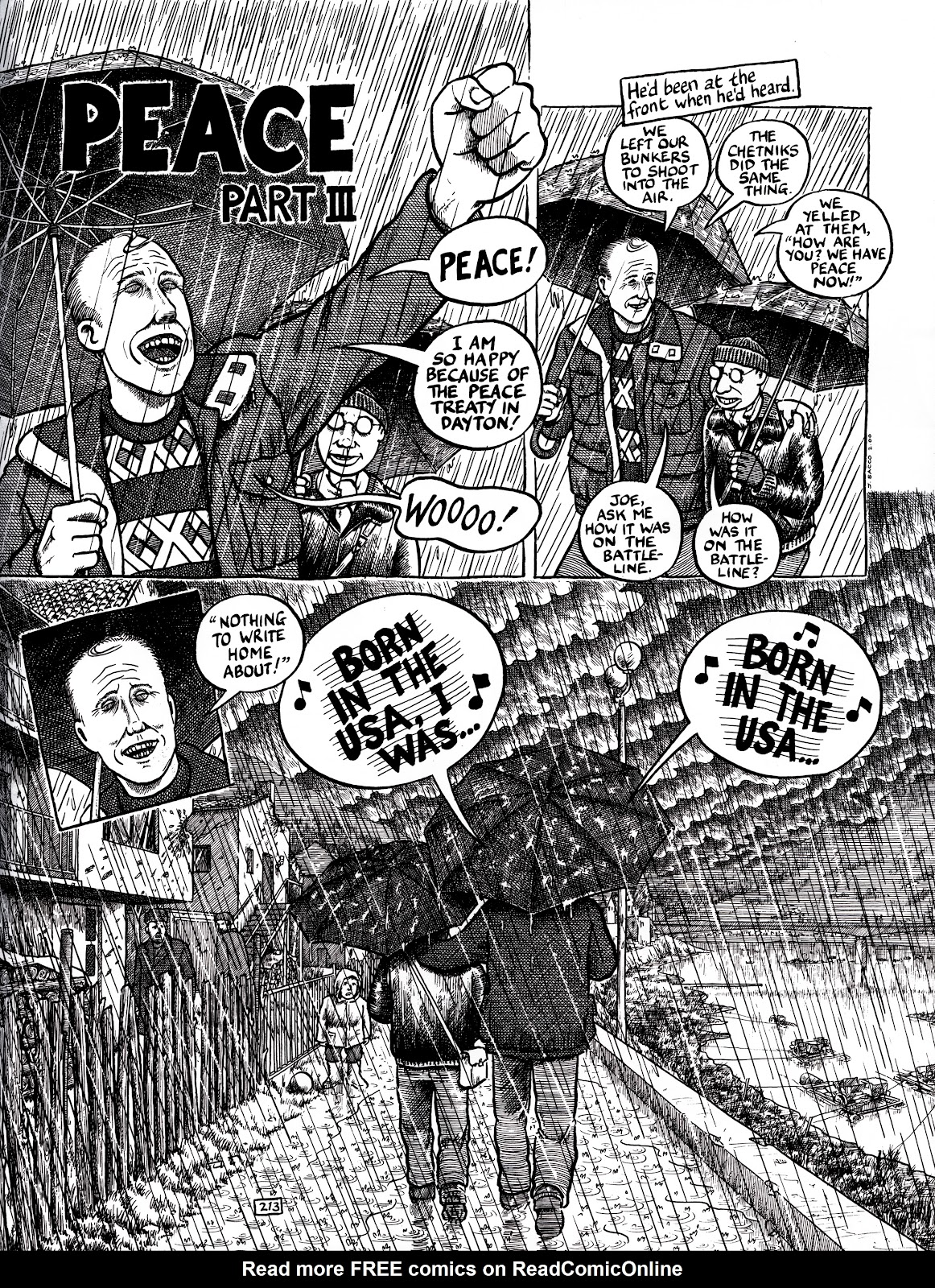 Read online Safe Area Goražde comic - Issue # TPB (Part 3)