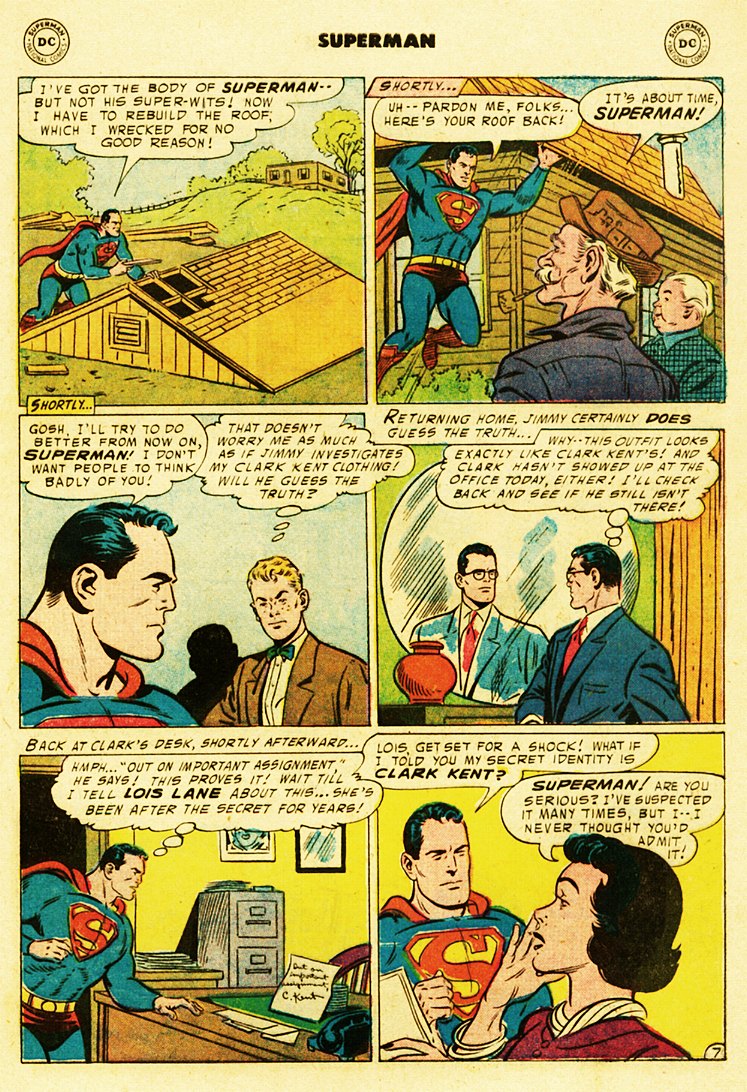 Read online Superman (1939) comic - Issue #111