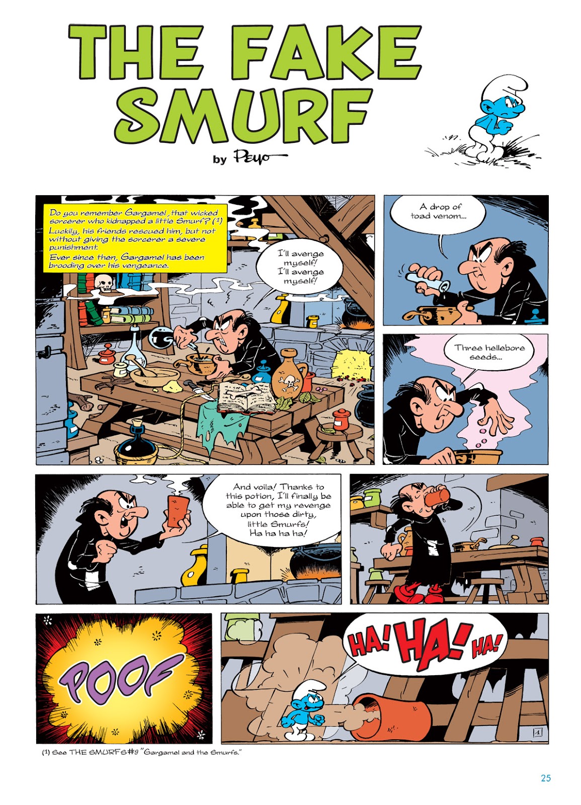 Read online The Smurfs comic - Issue #5