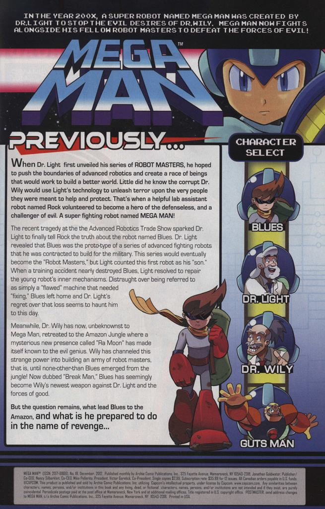 Read online Mega Man comic - Issue #18