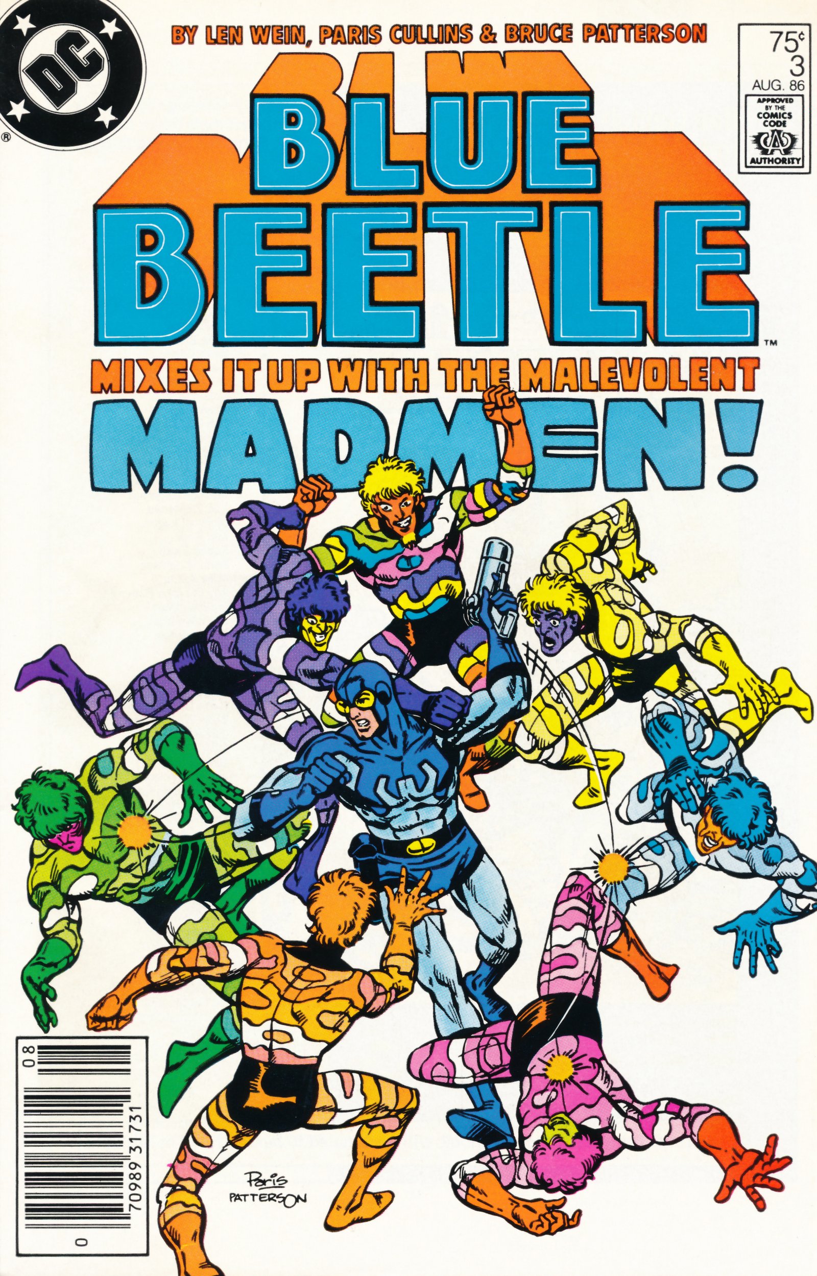 Read online Blue Beetle (1986) comic - Issue #3