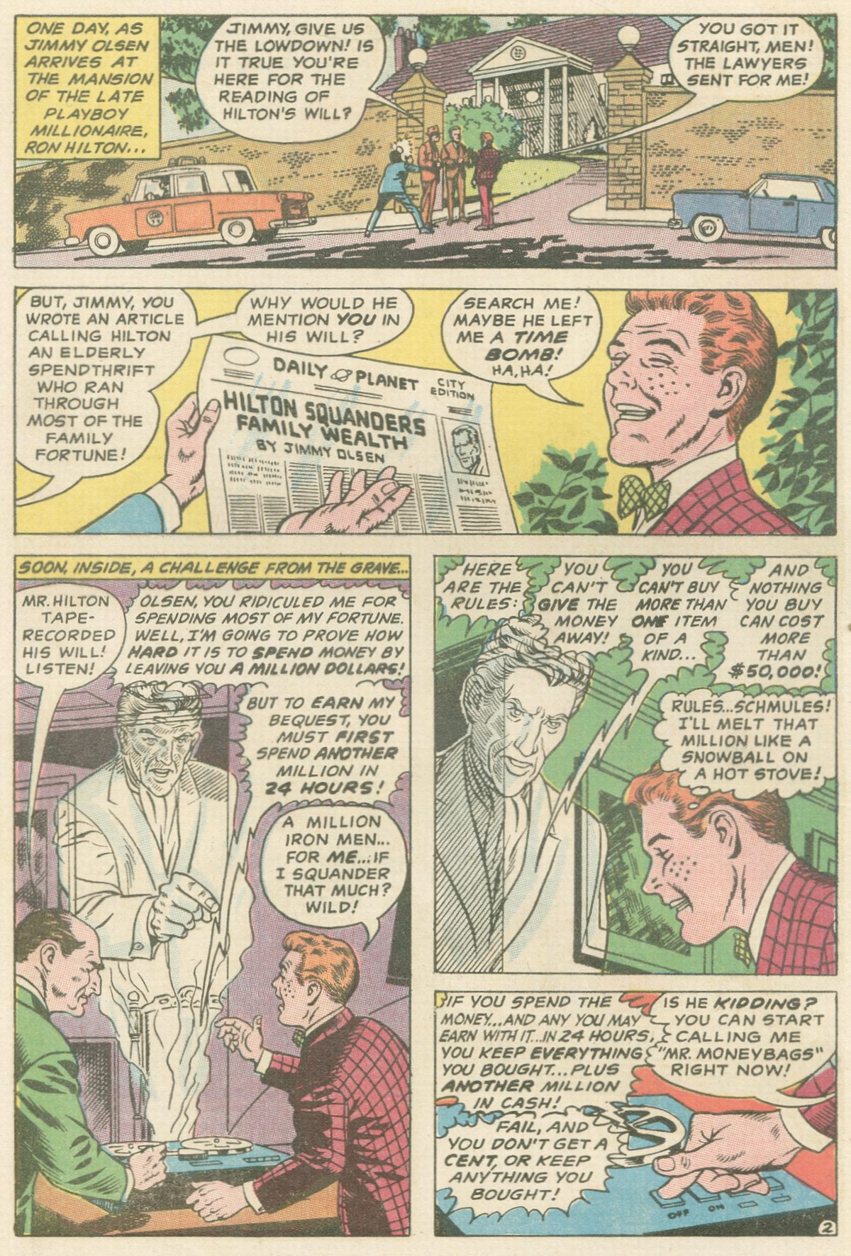 Read online Superman's Pal Jimmy Olsen comic - Issue #108