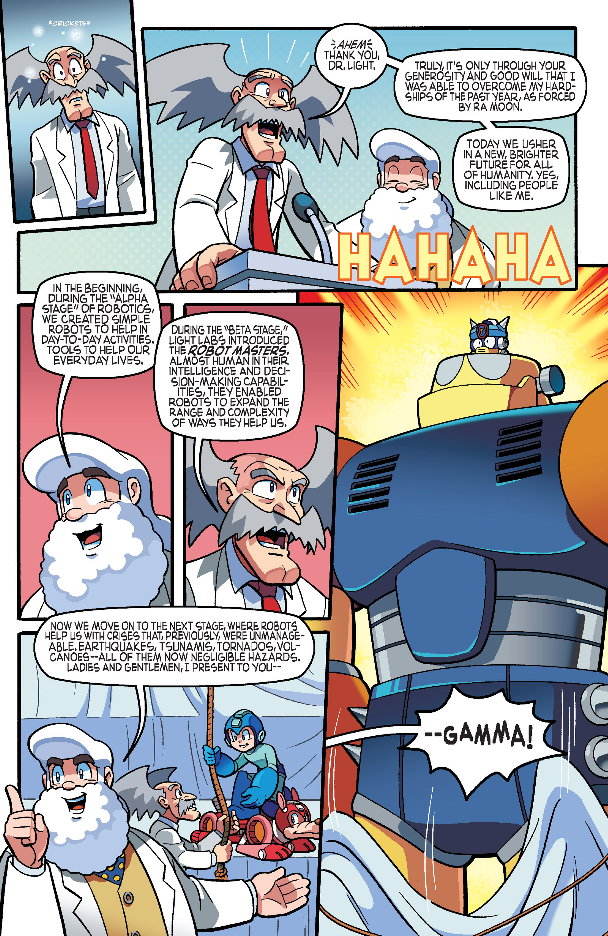 Read online Mega Man comic - Issue #36