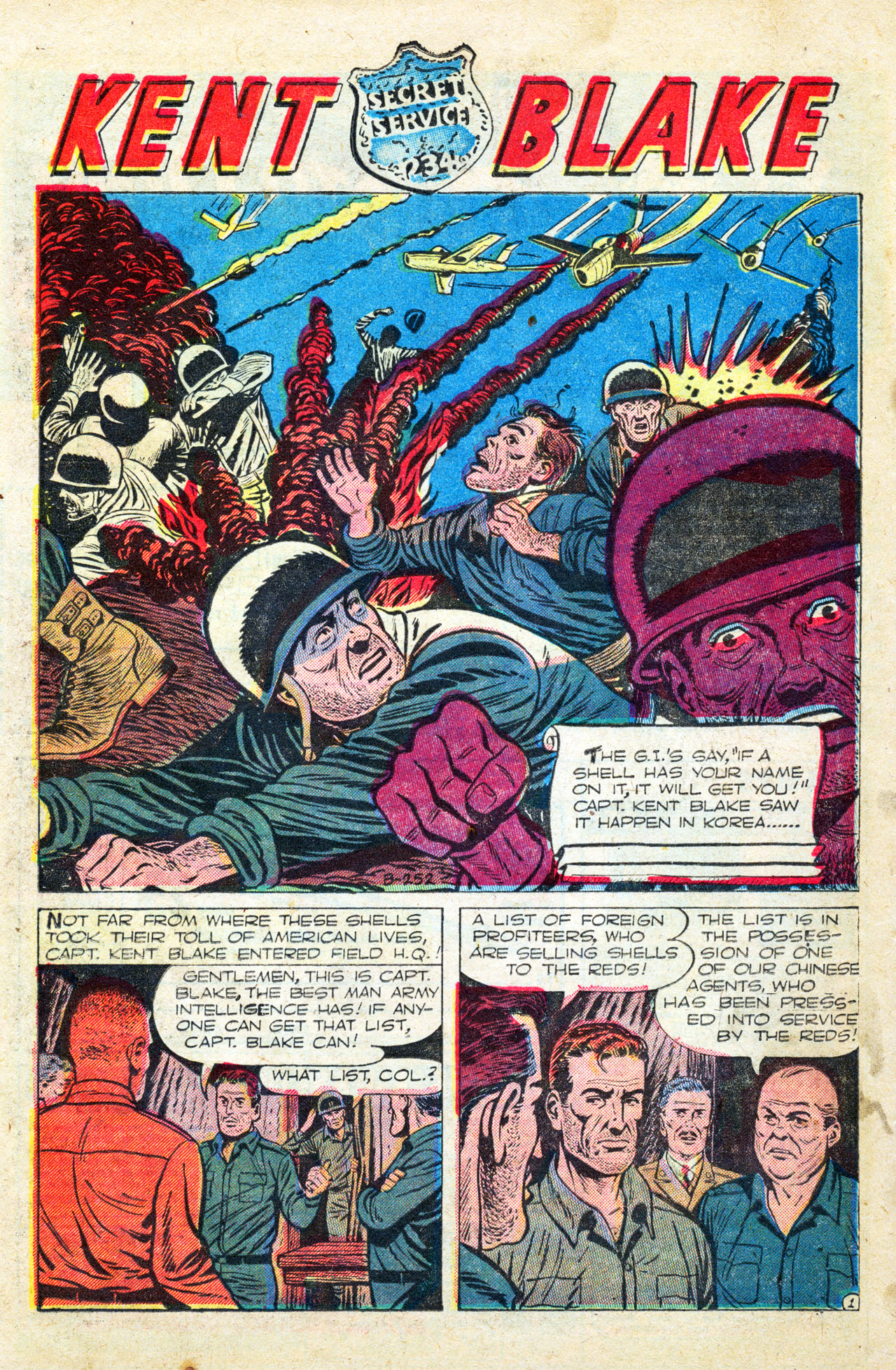 Read online Kent Blake of the Secret Service comic - Issue #11