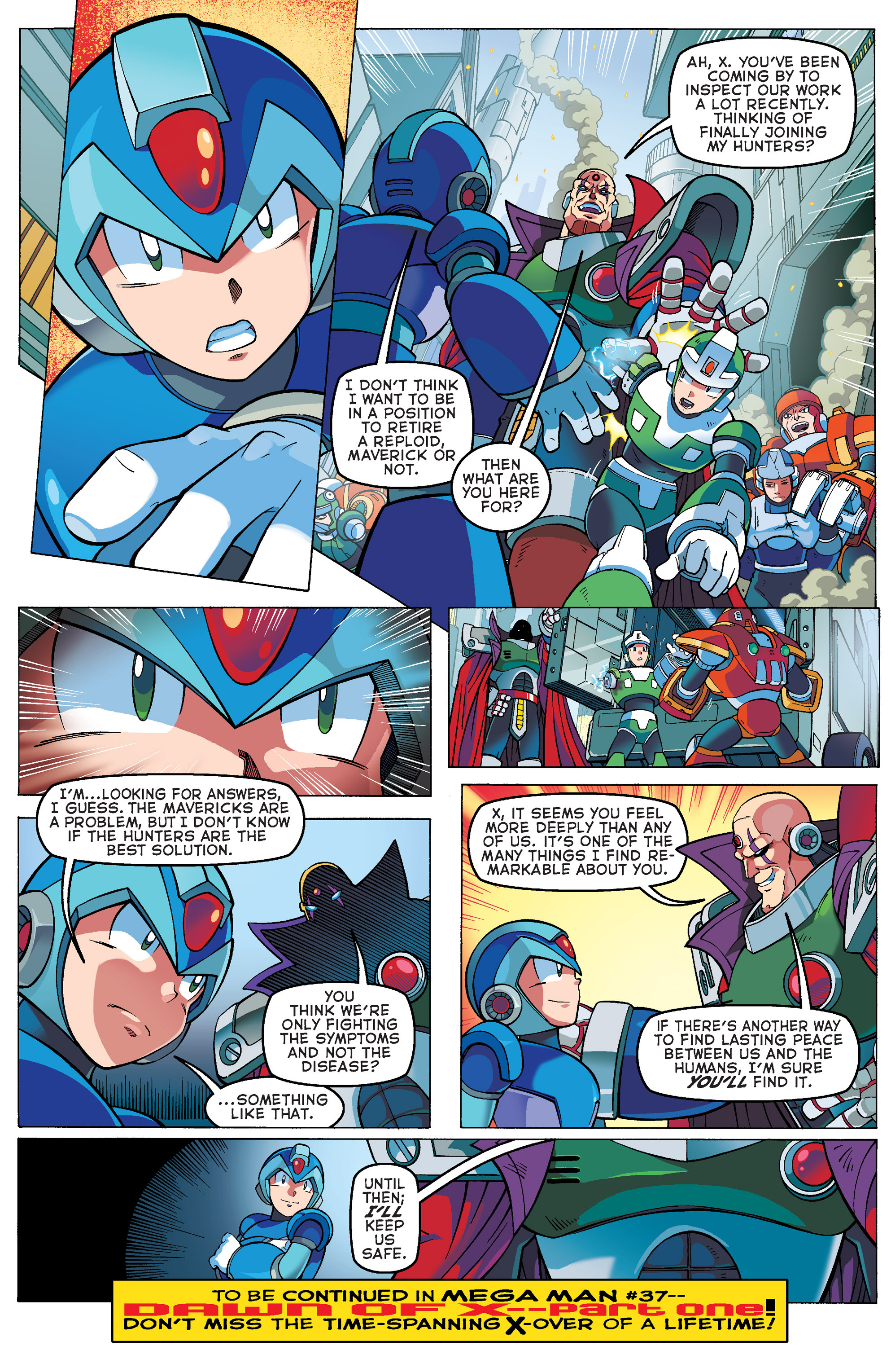 Read online Mega Man comic - Issue #35