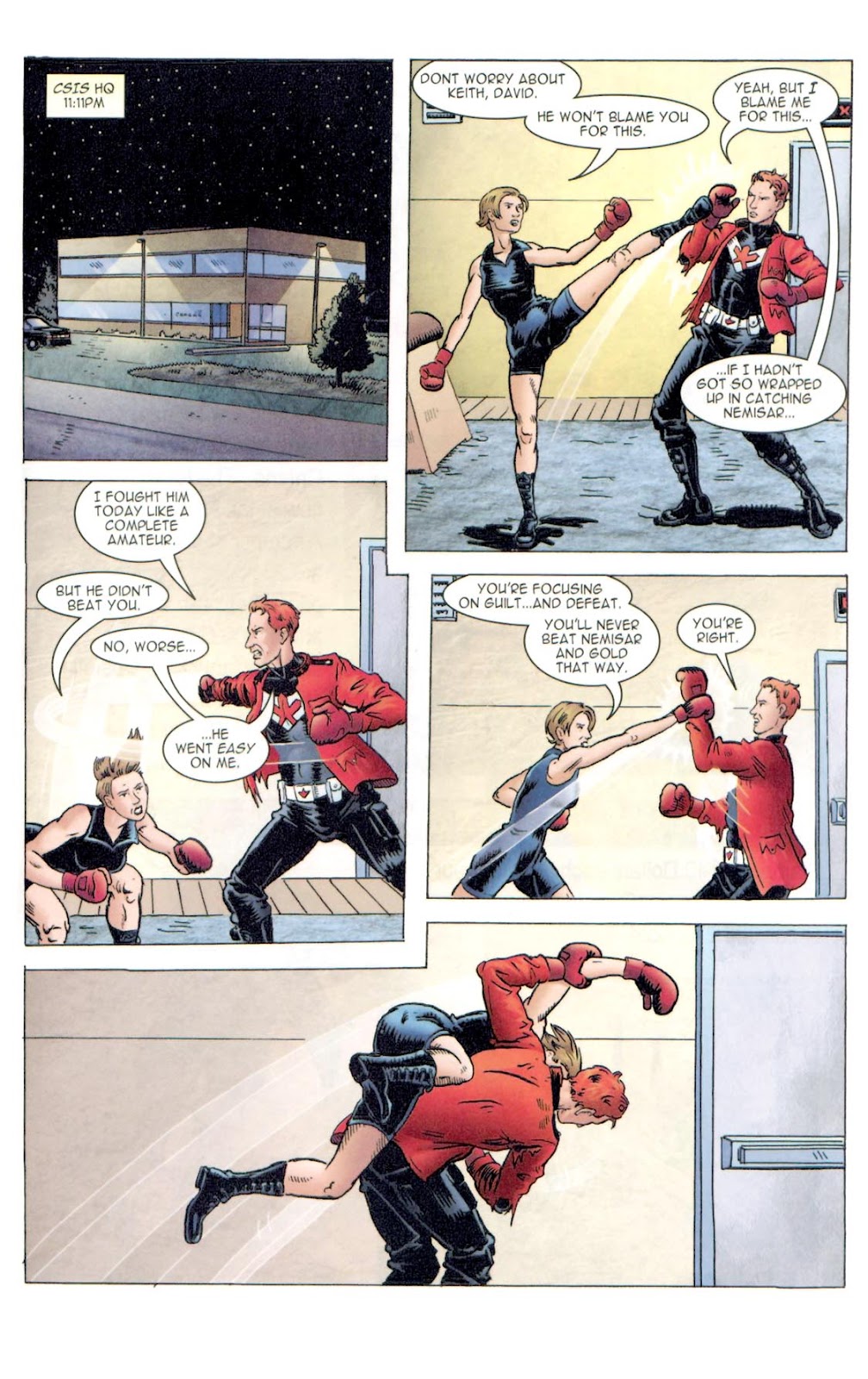 Read online Captain Canuck: Unholy War comic - Issue #2