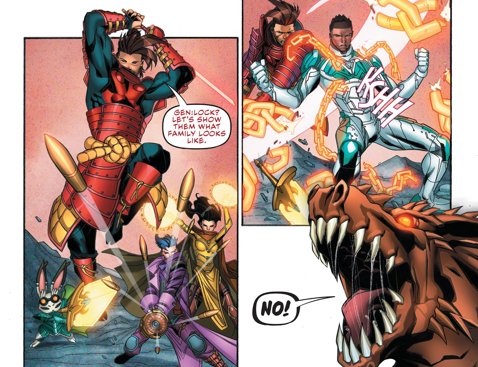 Read online gen:Lock comic - Issue #12