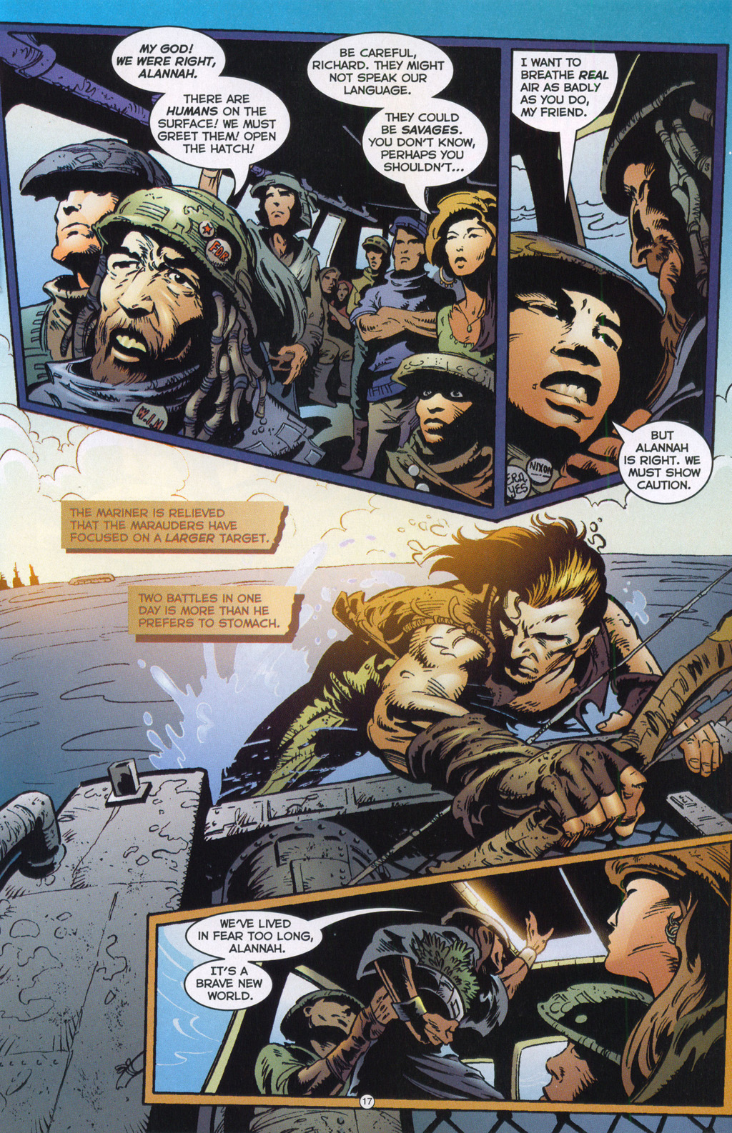 Read online Waterworld: Children of Leviathan comic - Issue #1
