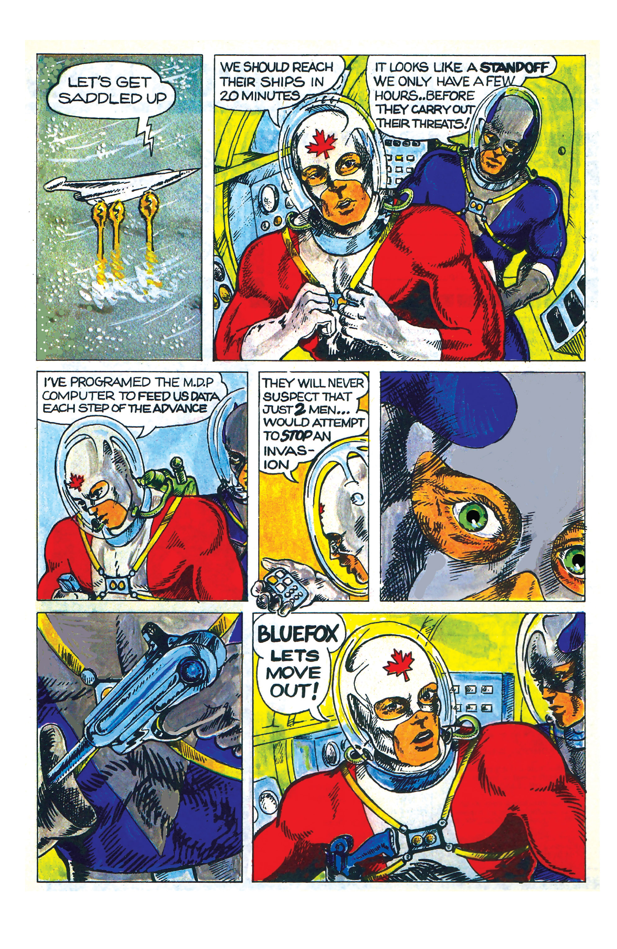 Read online Captain Canuck (1975) comic - Issue #1