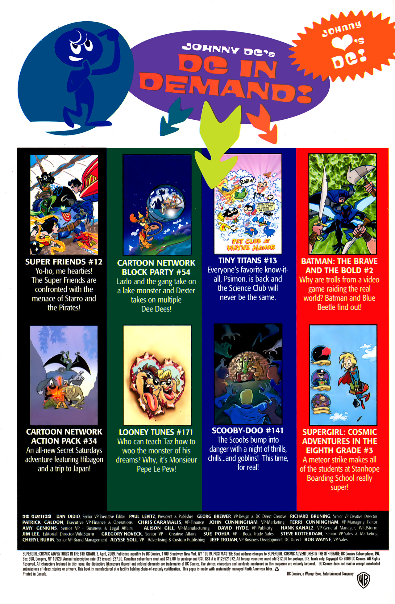 Read online Supergirl: Cosmic Adventures in the 8th Grade comic - Issue #3