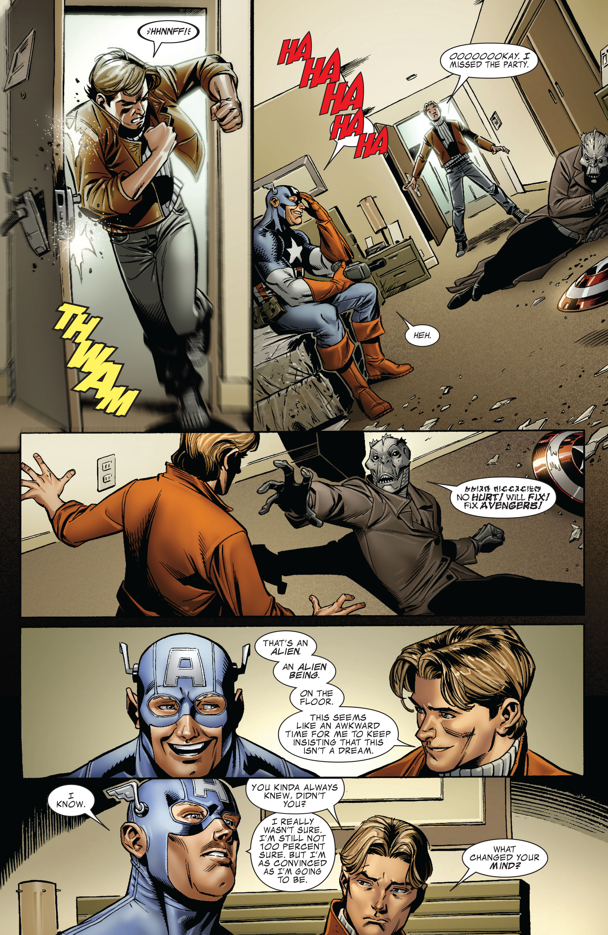 Read online Captain America: Man Out of Time comic - Issue #2