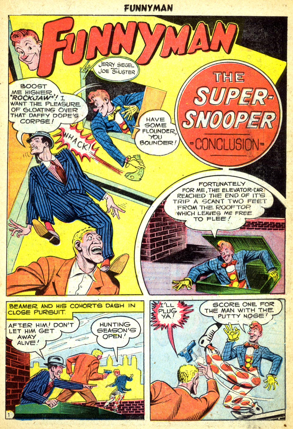 Read online Funnyman comic - Issue #6