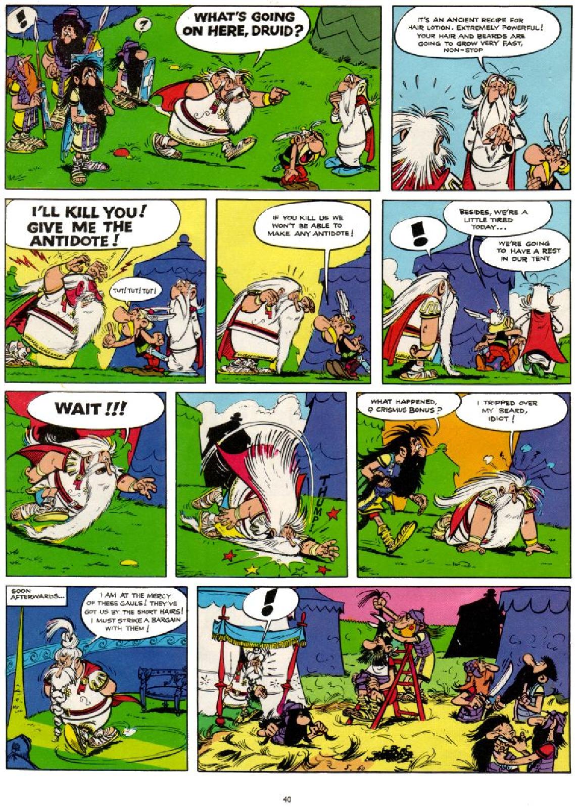 Read online Asterix comic - Issue #1