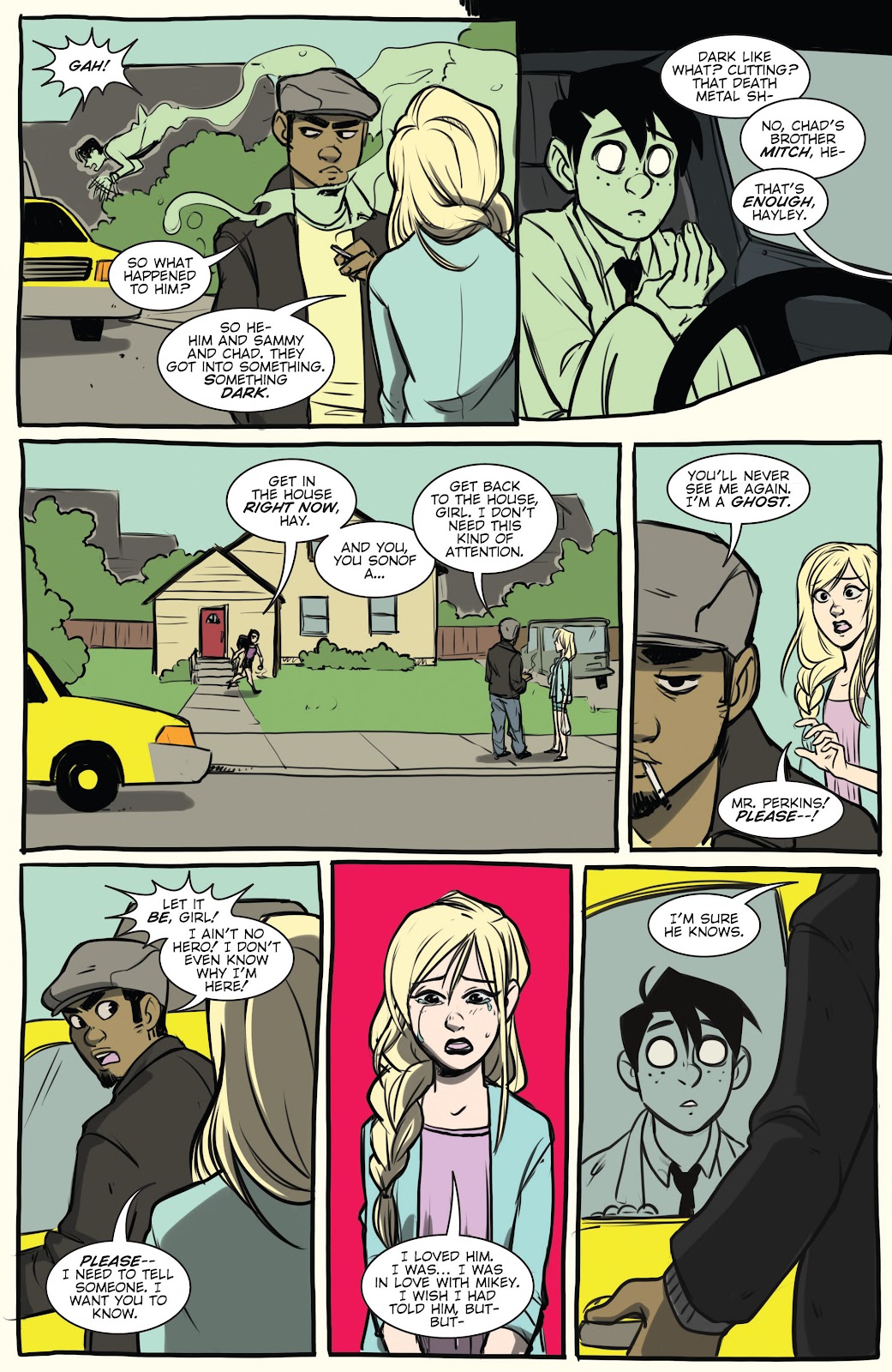Read online Cyrus Perkins and the Haunted Taxicab comic - Issue # TPB