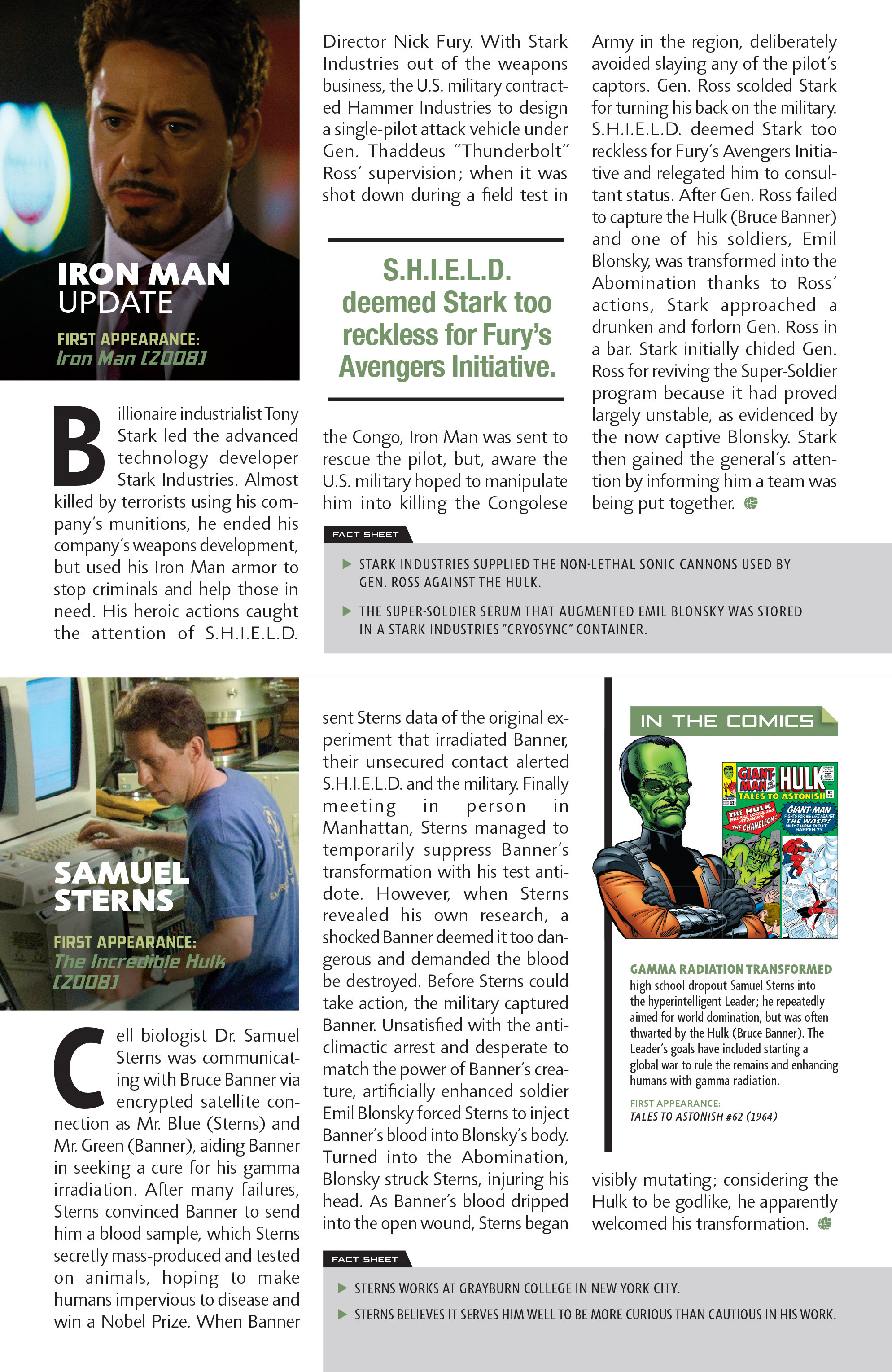 Read online Marvel Cinematic Universe Guidebook comic - Issue # TPB 1 ...