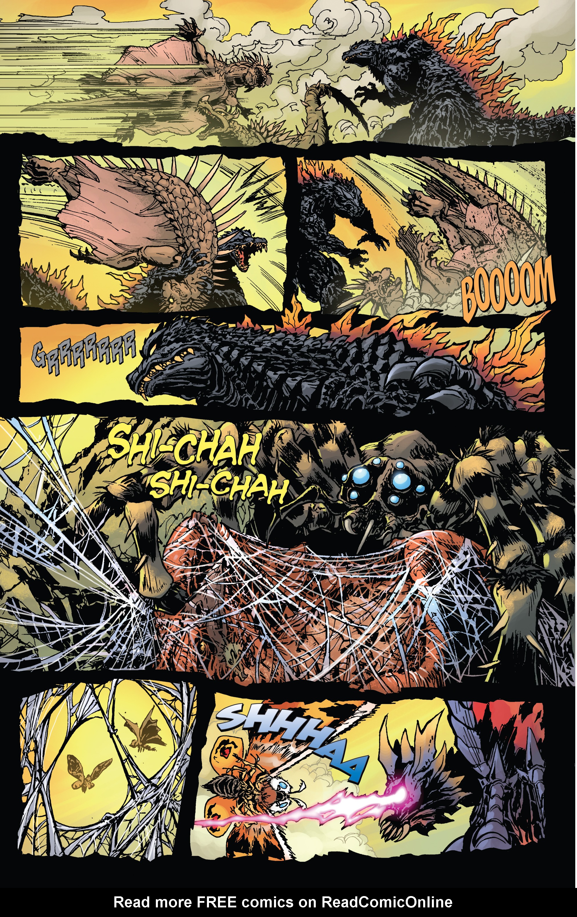 Godzilla Rage Across Time Issue 5 | Read Godzilla Rage Across Time Issue 5 comic online in high ...