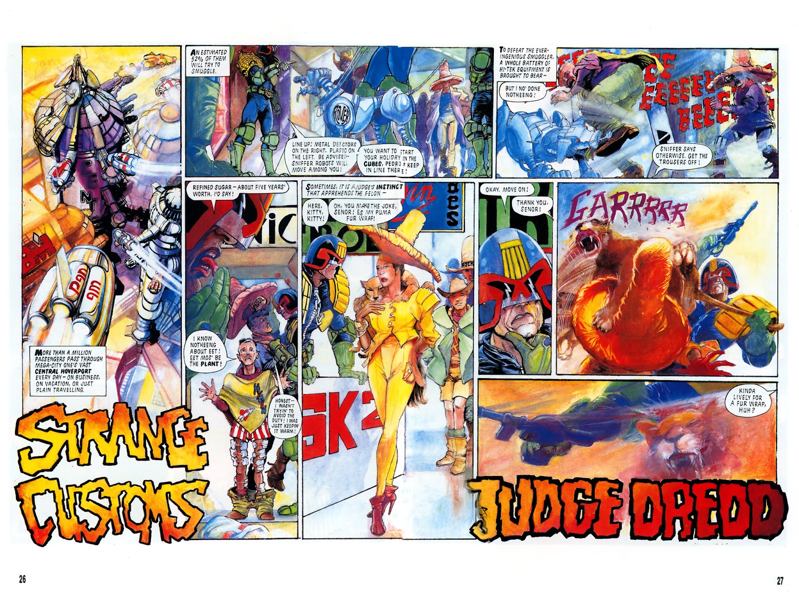 Read online Dredd Rules! comic - Issue #1