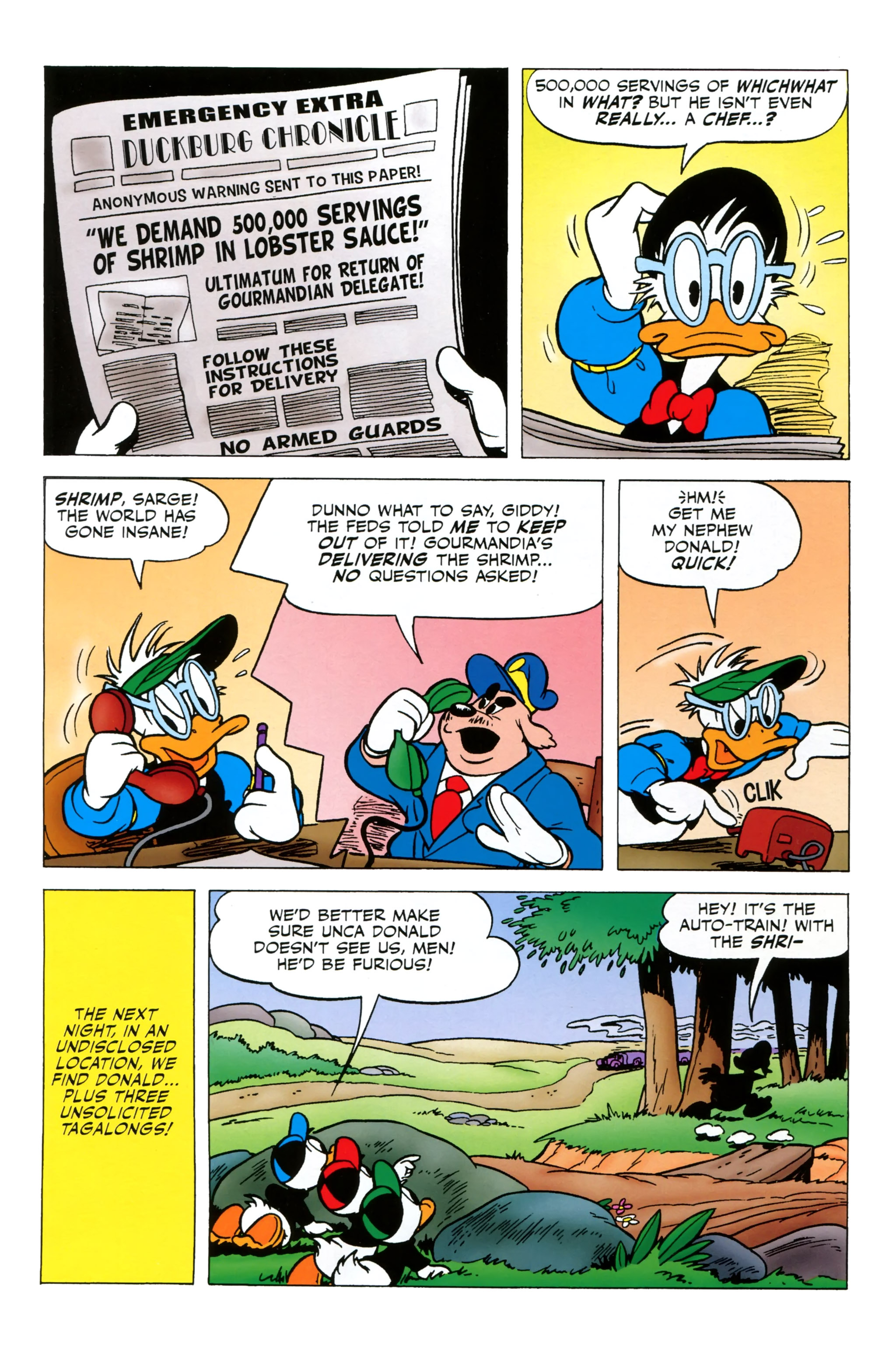 Read online Donald Duck (2015) comic - Issue #1