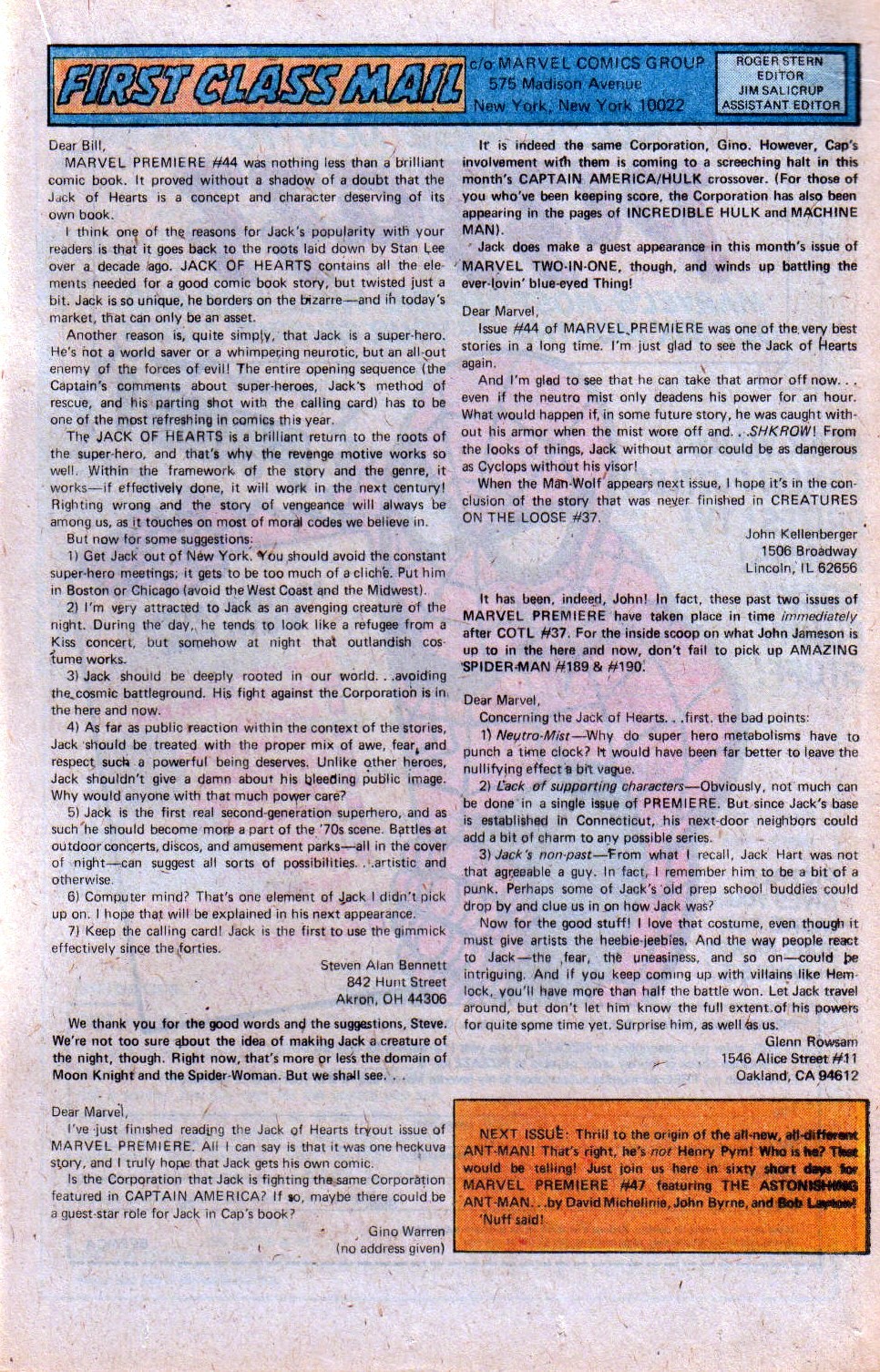 Read online Marvel Premiere comic - Issue #46