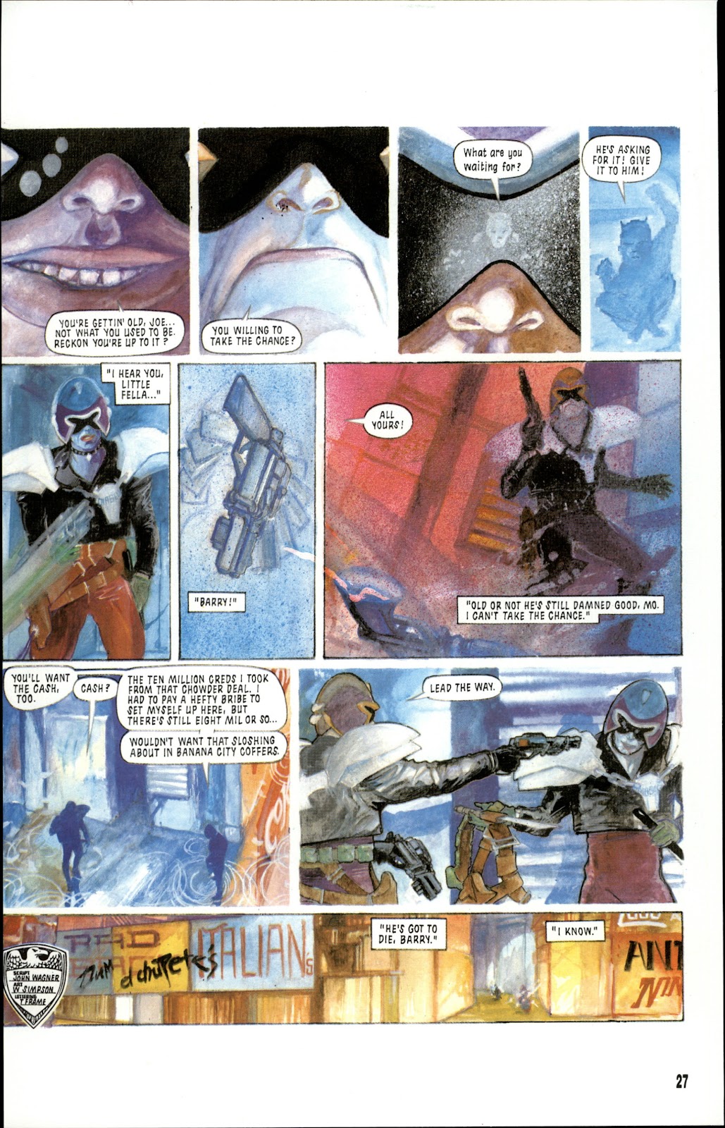 Read online Dredd Rules! comic - Issue #7