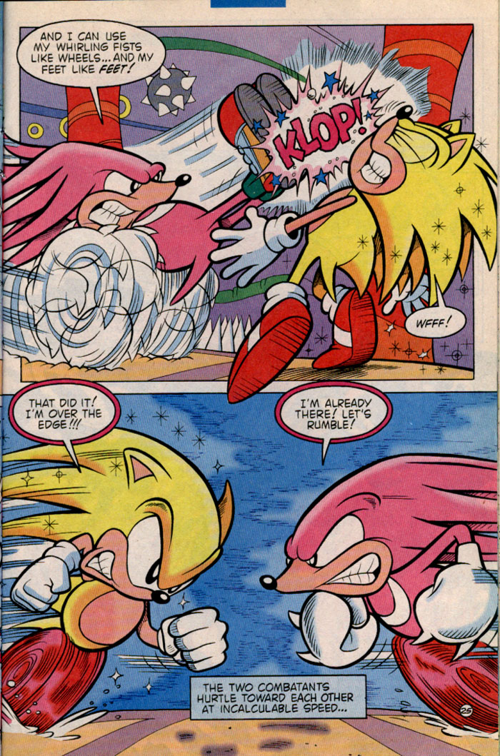 Read online Super Sonic vs. Hyper Knuckles comic - Issue # Full