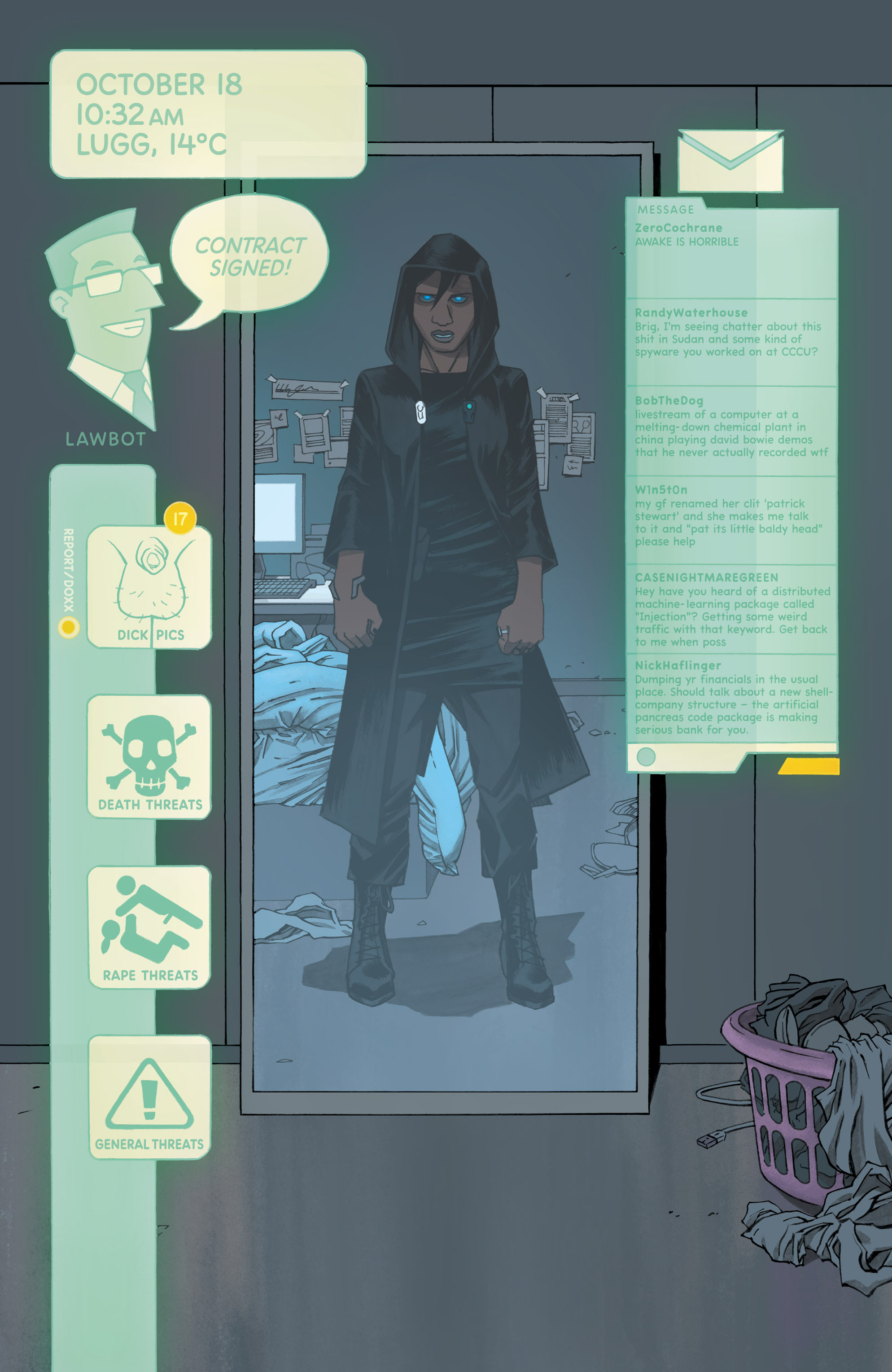 Read online Injection comic - Issue #11