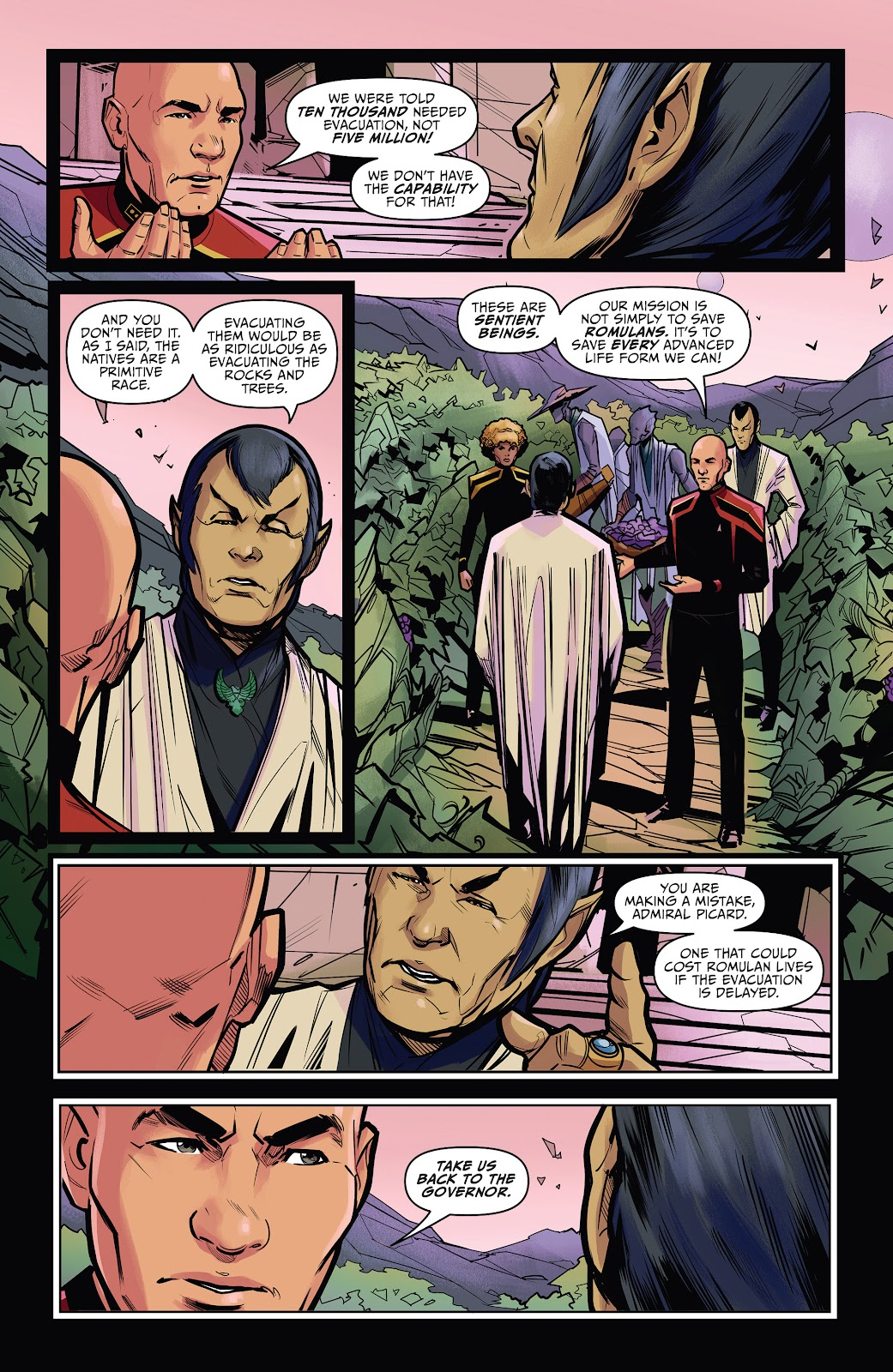 Read online Star Trek: Picard Countdown comic - Issue #1