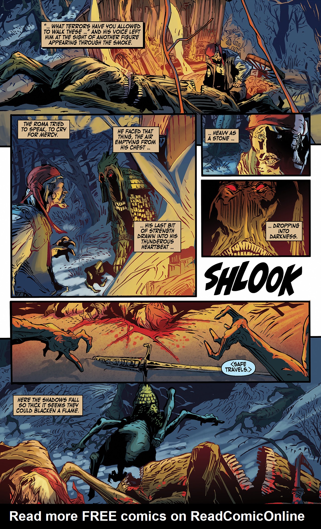 Read online Solomon Kane: Death's Black Riders comic - Issue #1