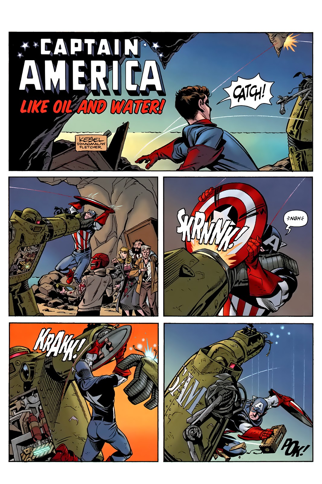Read online Captain America: The 1940s Newspaper Strip comic - Issue #3