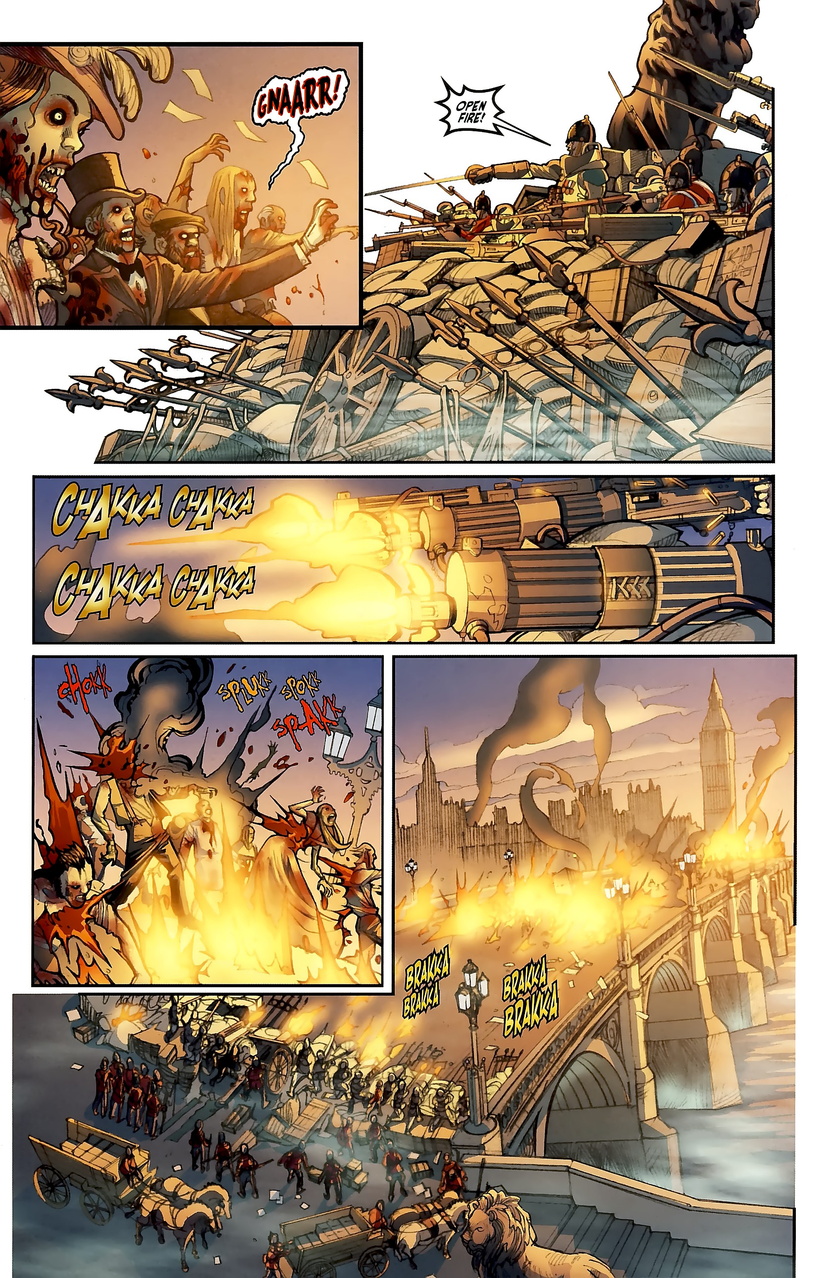 Read online Victorian Undead comic - Issue #5